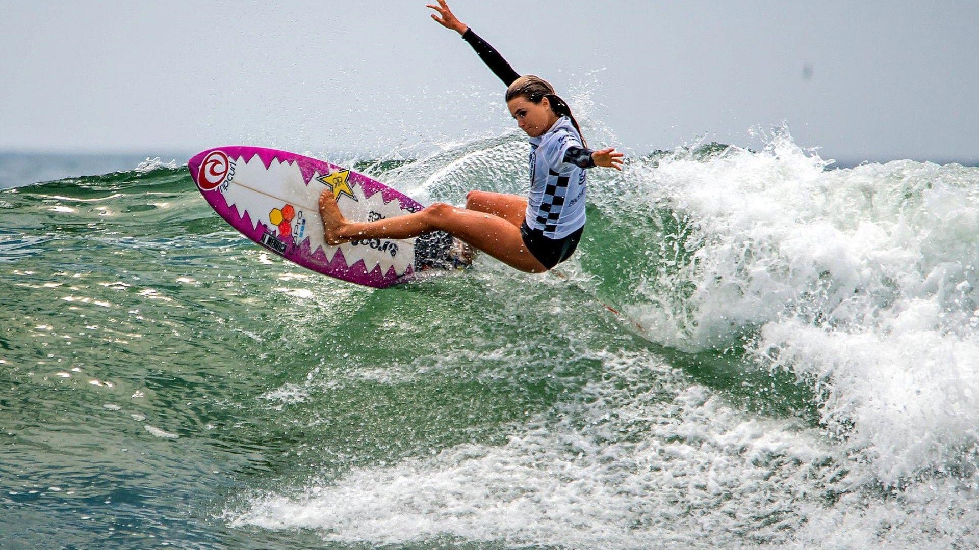 Woman Surfing HD Wallpapers - Top Free Woman Surfing HD Backgrounds ...