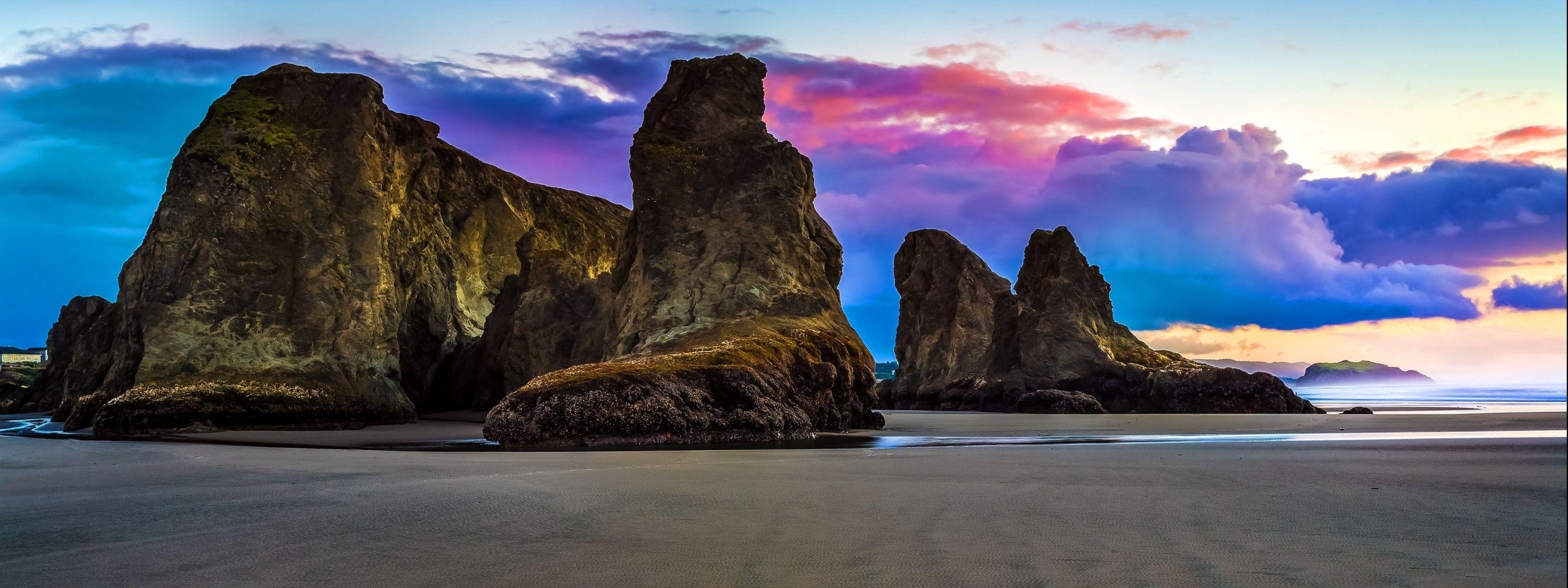 Widescreen Dual Monitor Beach Wallpapers - Top Free Widescreen Dual ...