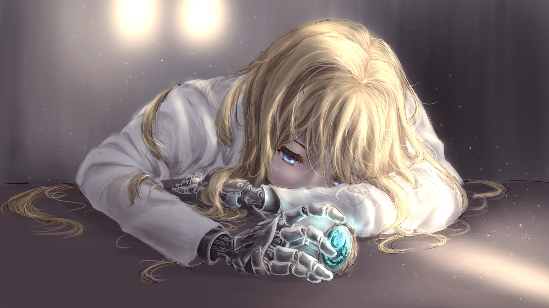 Cyborg Anime Girl Wallpapers Top Free Cyborg Anime Girl Backgrounds Wallpaperaccess
