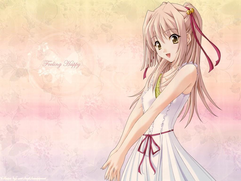 Anime Happy Girl Wallpapers - Top Free Anime Happy Girl Backgrounds ...