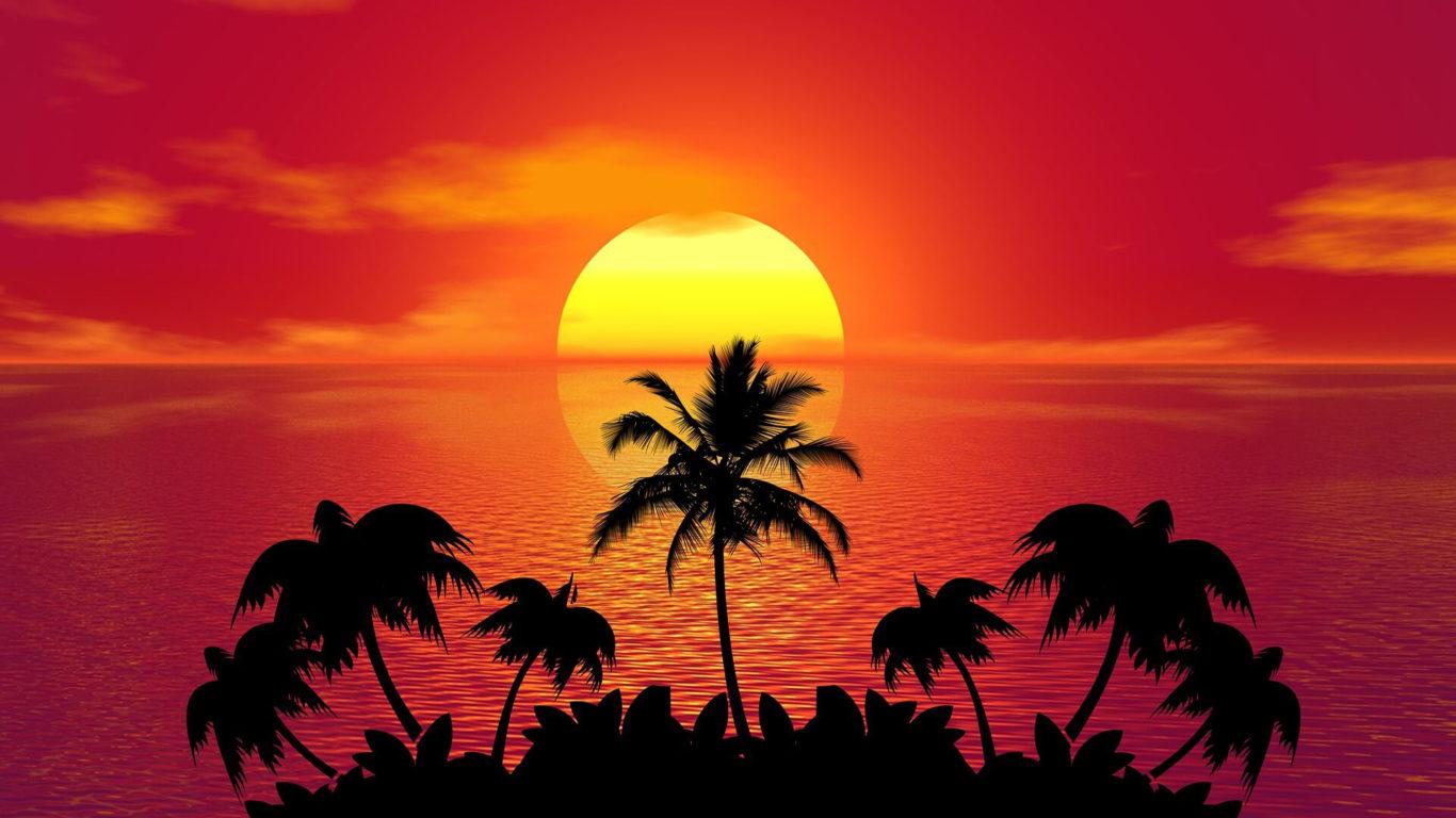 Red Sunset HD Wallpapers - Top Free Red Sunset HD Backgrounds ...