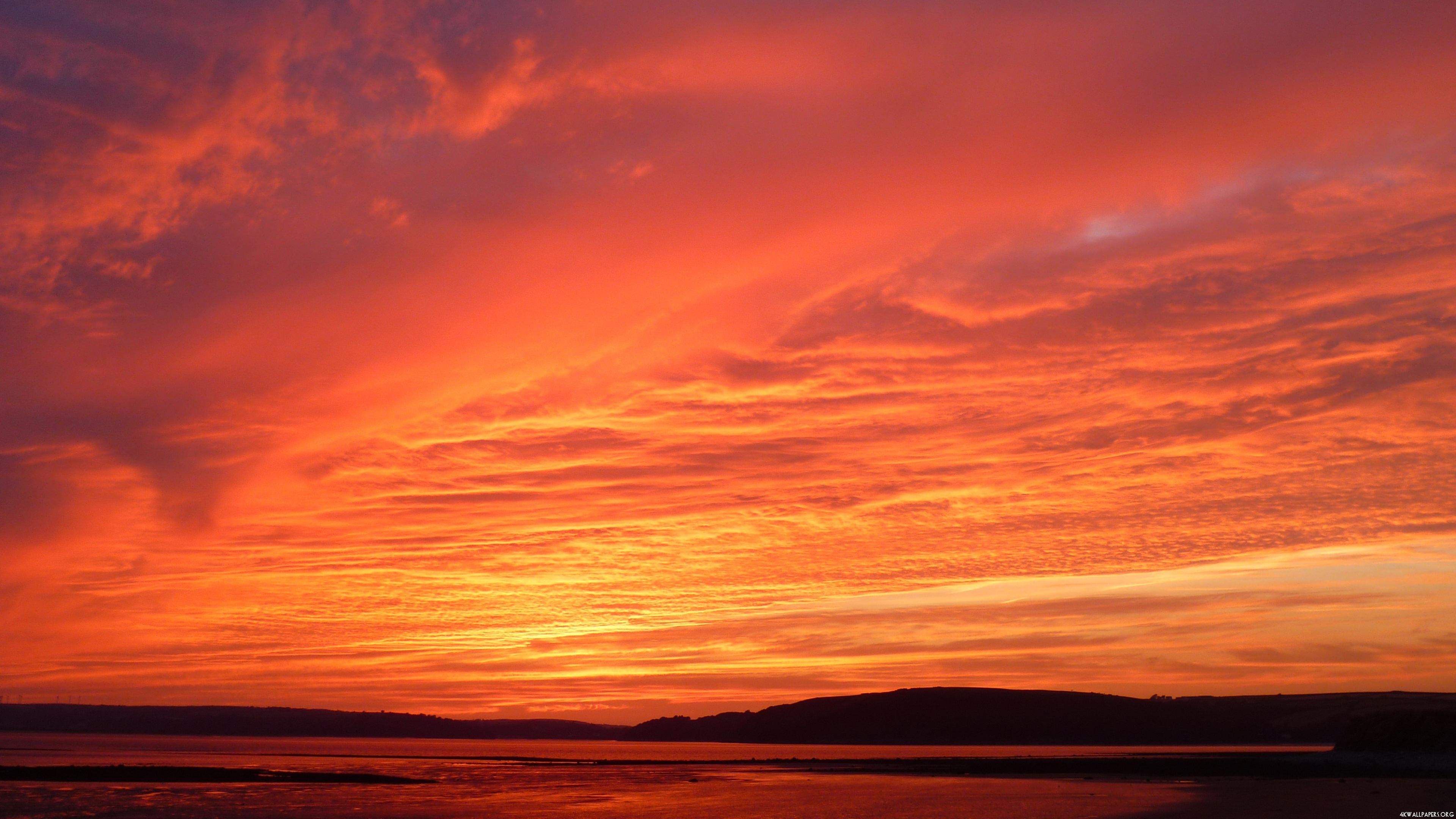 Red Sunset HD Wallpapers - Top Free Red Sunset HD Backgrounds ...