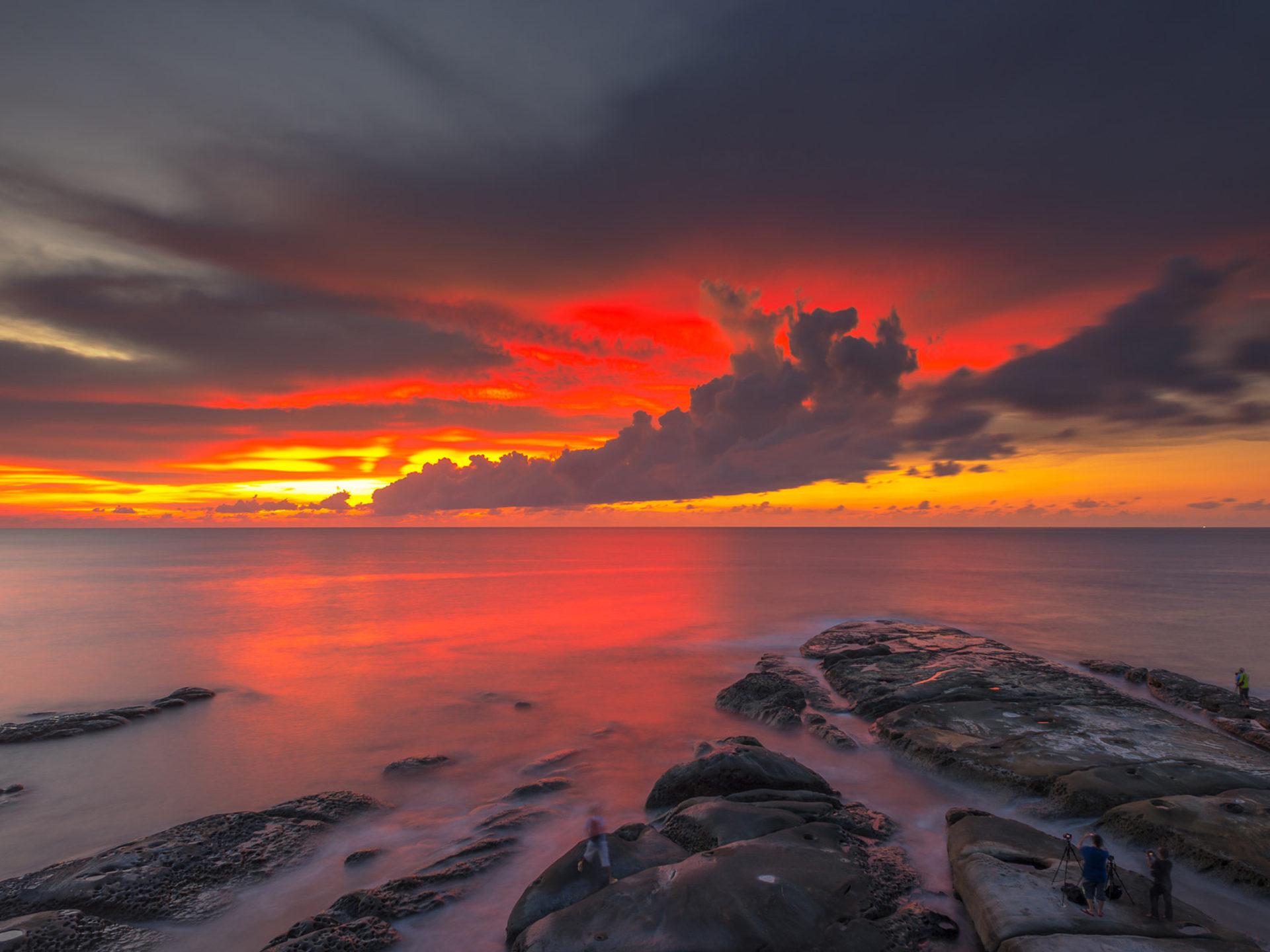 Red Sunset HD Wallpapers - Top Free Red Sunset HD Backgrounds ...