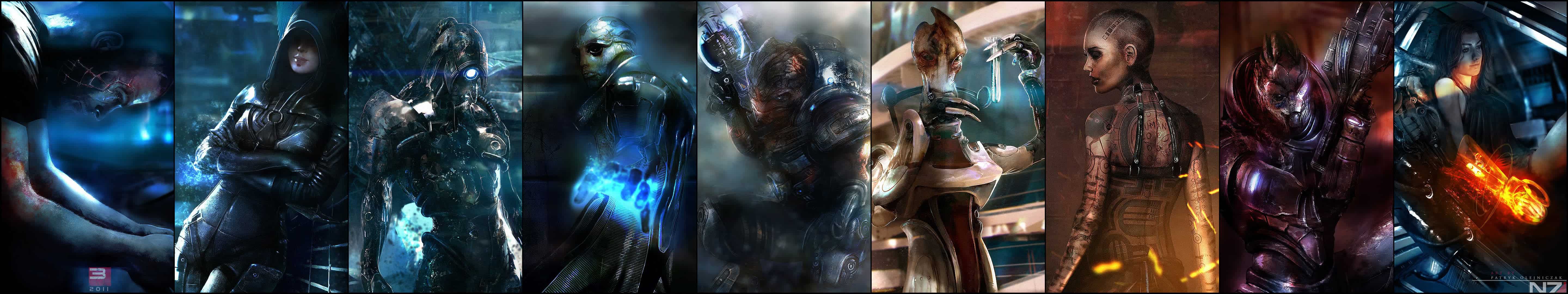 Mass Effect Dual Monitor Wallpapers - Top Free Mass Effect Dual Monitor ...