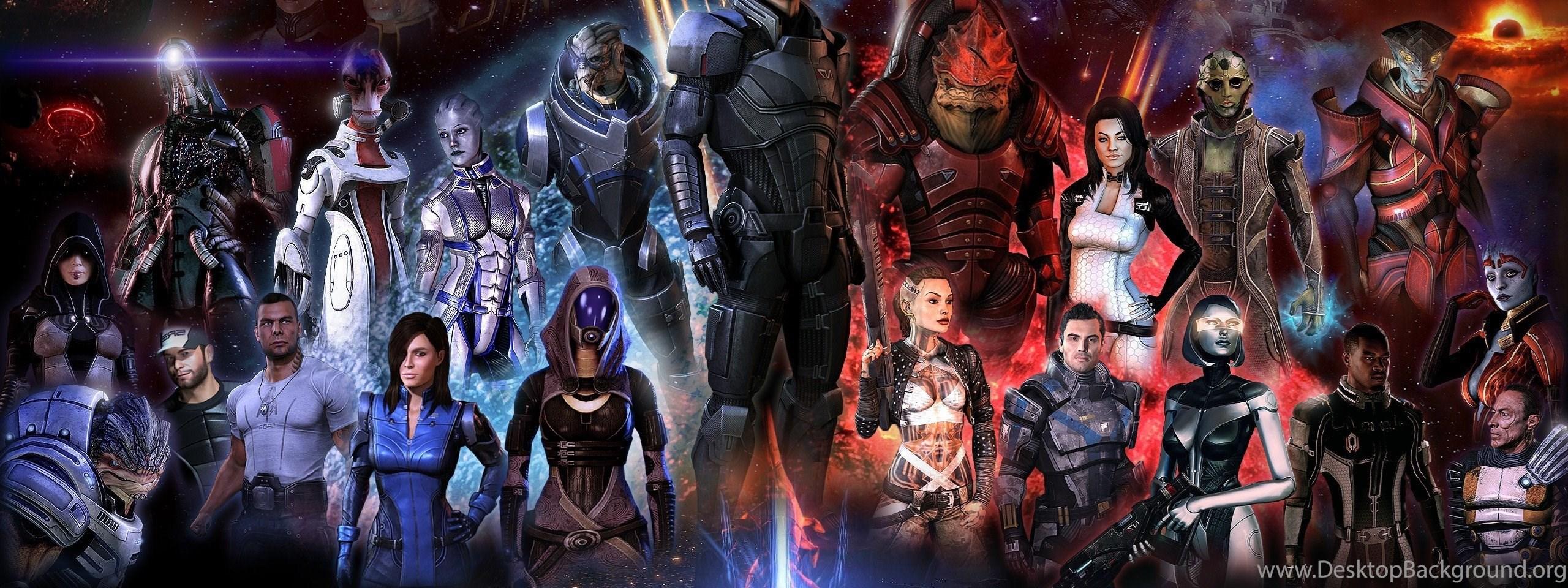 Mass Effect Dual Monitor Wallpapers - Top Free Mass Effect Dual Monitor ...