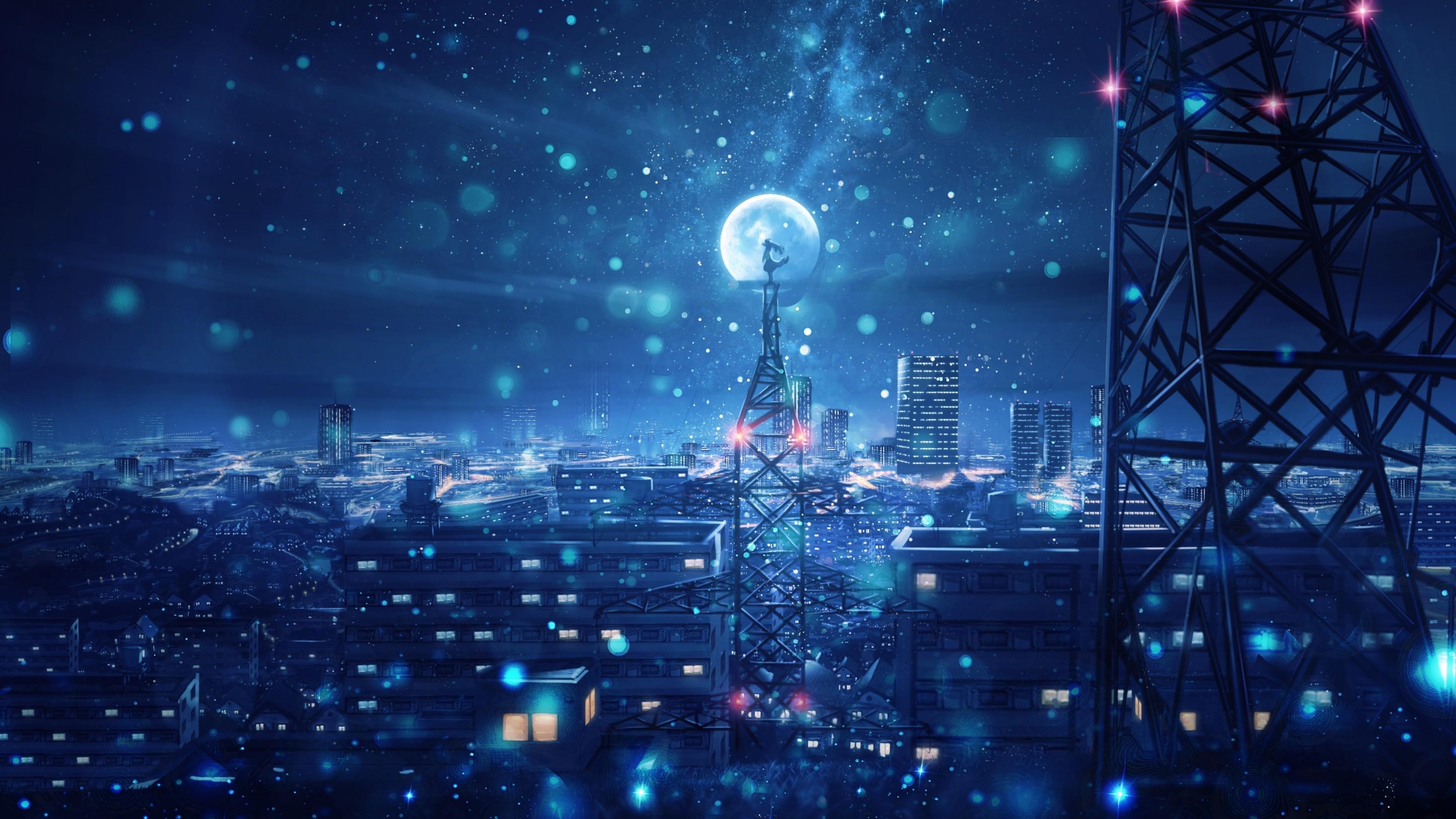 Chill Anime City Aesthetic Wallpapers - Top Free Chill Anime City ...