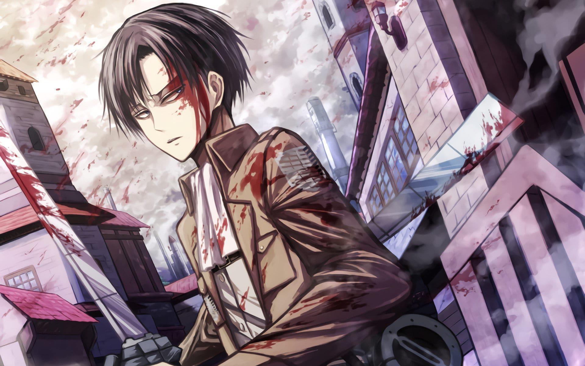 Levi Ackerman Desktop Wallpapers - Top Free Levi Ackerman Desktop ...