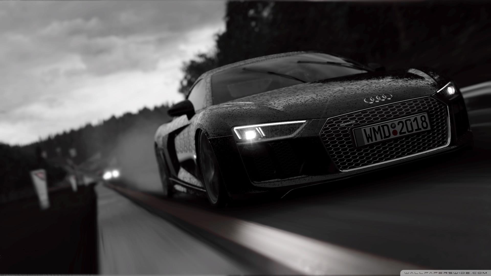 Audi R8 Black 4K Wallpapers - Top Free Audi R8 Black 4K Backgrounds ...