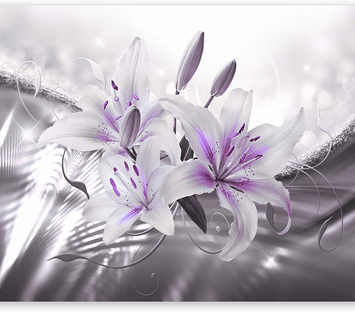 Purple Lily Wallpapers - Top Free Purple Lily Backgrounds - WallpaperAccess