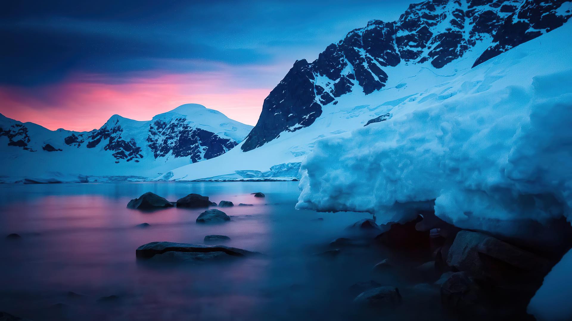 Arctic Sunset Wallpapers - Top Free Arctic Sunset Backgrounds ...