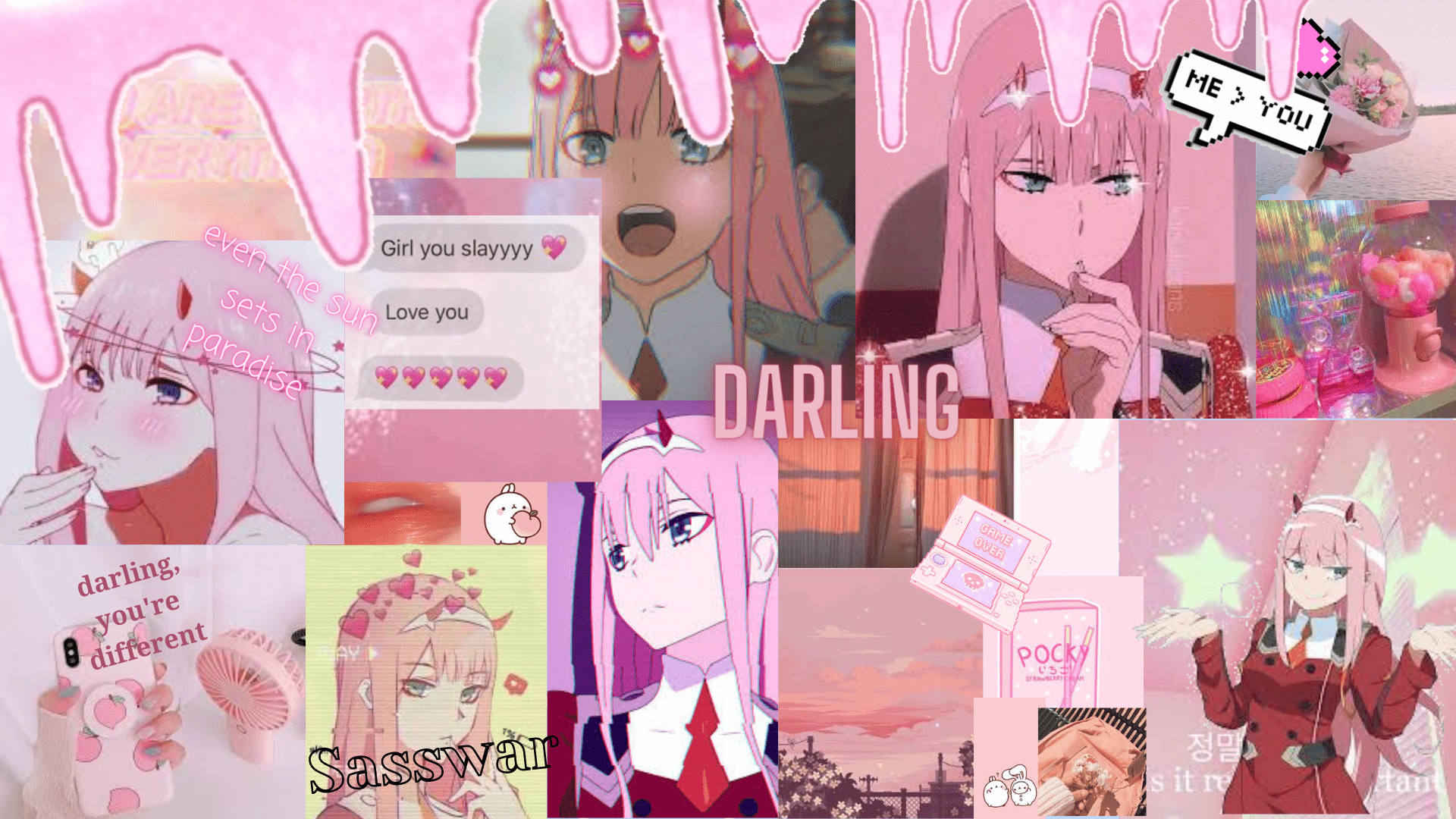 Zero Two Aesthetic Desktop Wallpapers - Top Free Zero Two Aesthetic ...