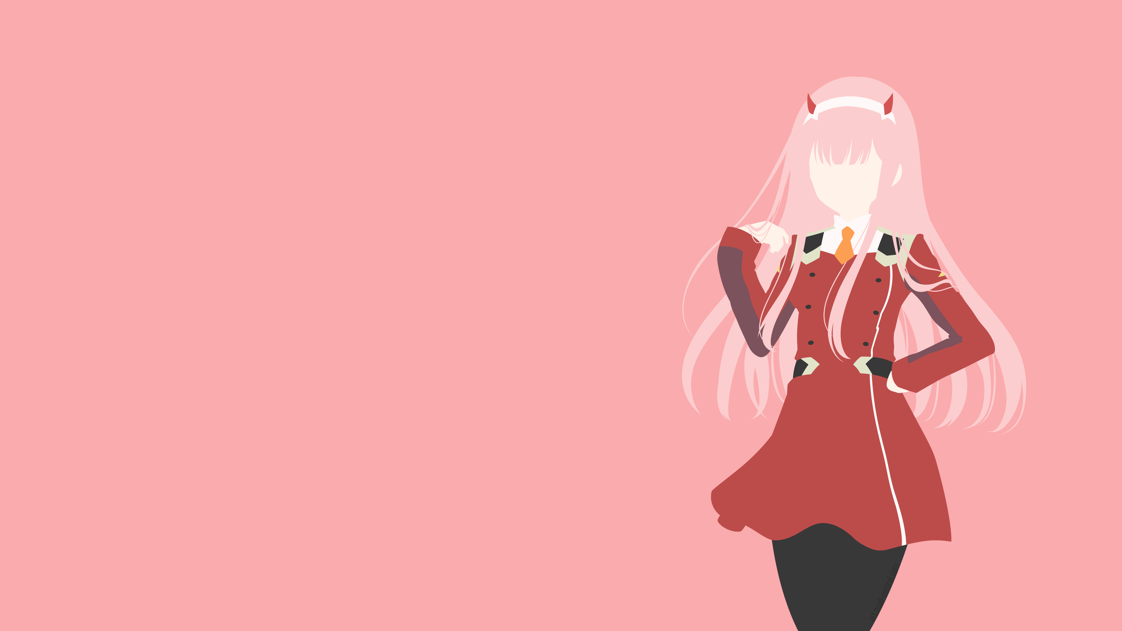 Zero Two Aesthetic Desktop Wallpapers - Top Free Zero Two Aesthetic ...