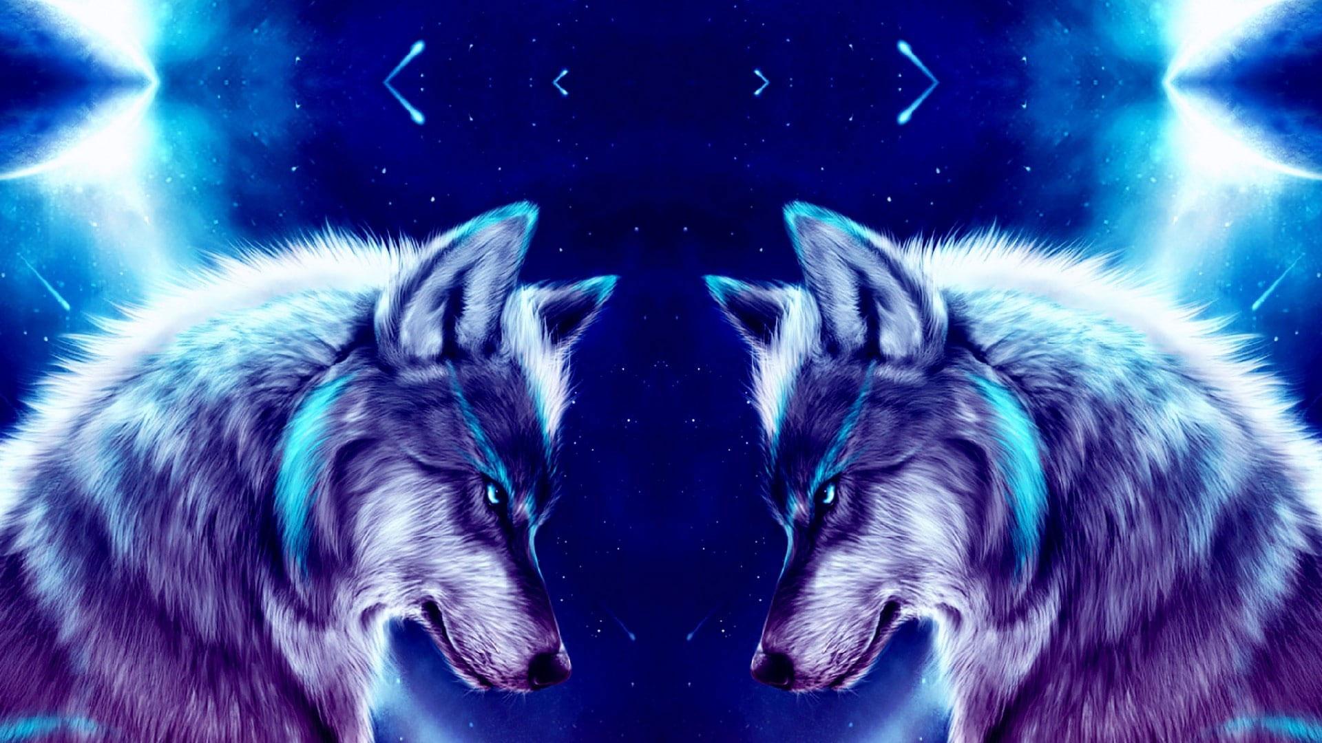 Wolf Digital Art Wallpapers - Top Free Wolf Digital Art Backgrounds ...