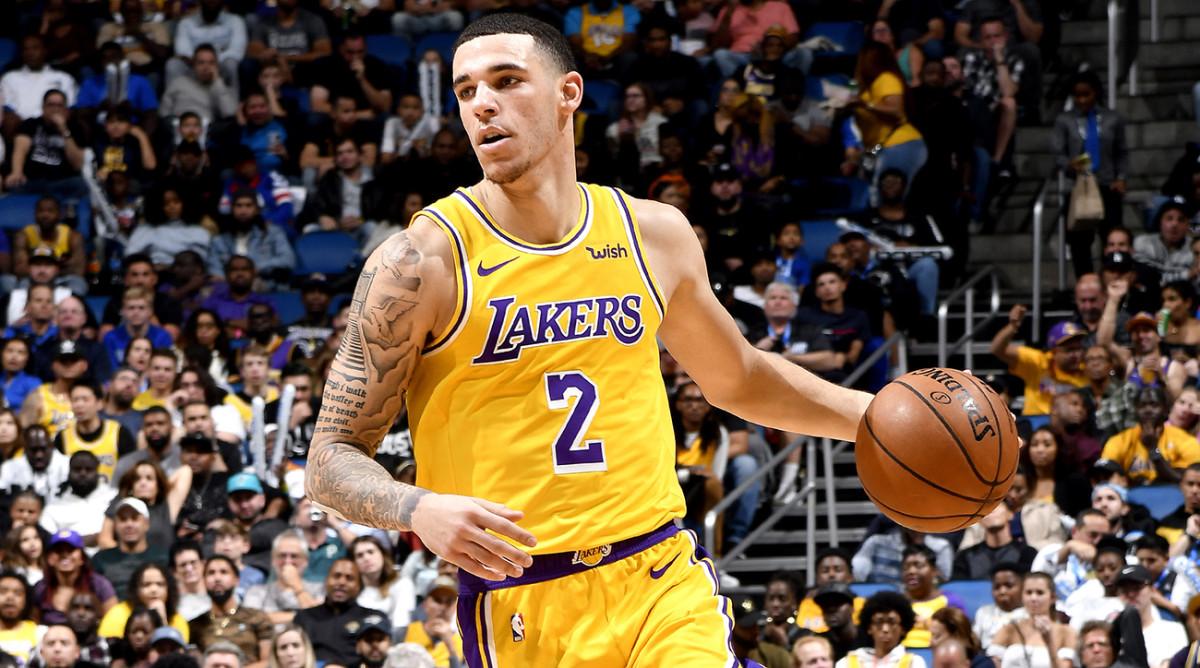 Lonzo Ball Lakers Wallpapers - Top Free Lonzo Ball Lakers Backgrounds ...