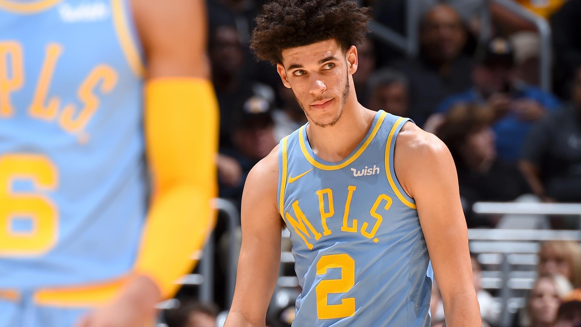 Lonzo Ball Lakers Wallpapers - Top Free Lonzo Ball Lakers Backgrounds ...