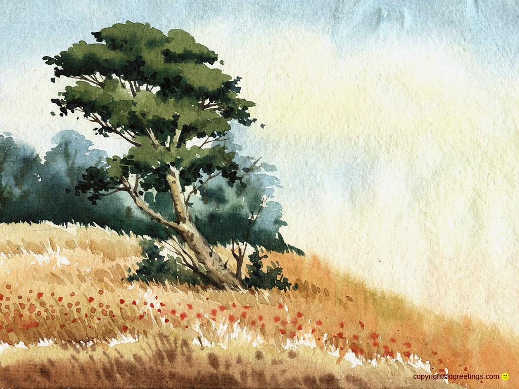 Tree Painting Wallpapers - Top Free Tree Painting Backgrounds ...