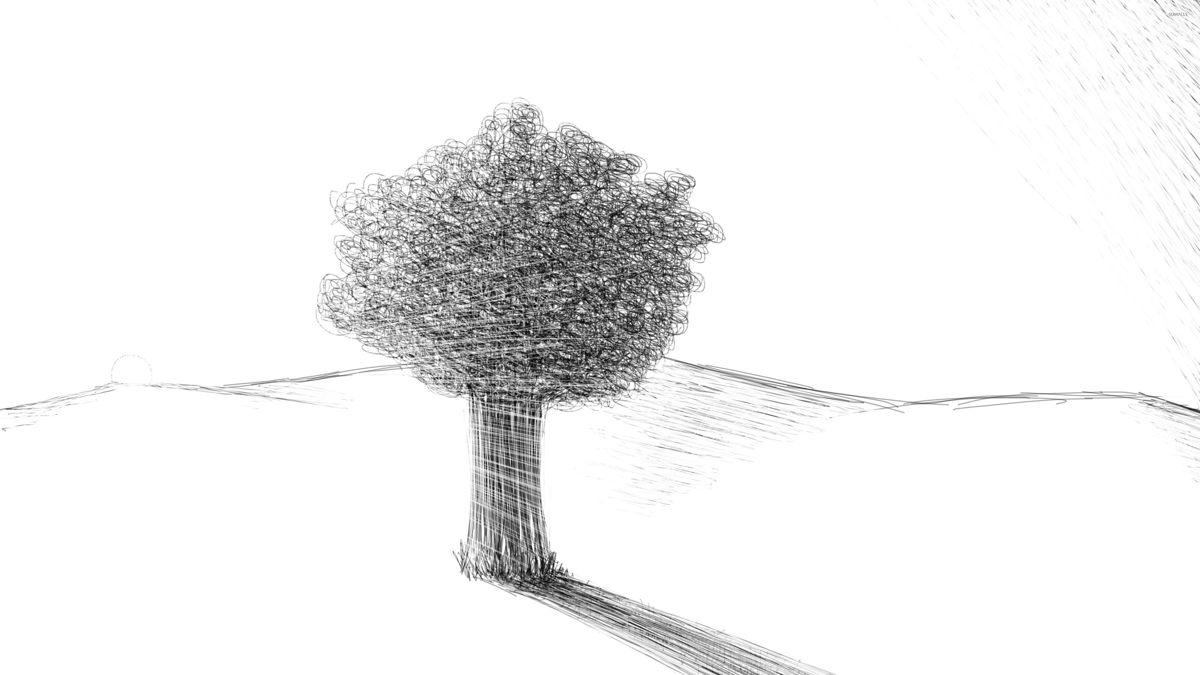 Tree Drawing Wallpapers - Top Free Tree Drawing Backgrounds ...