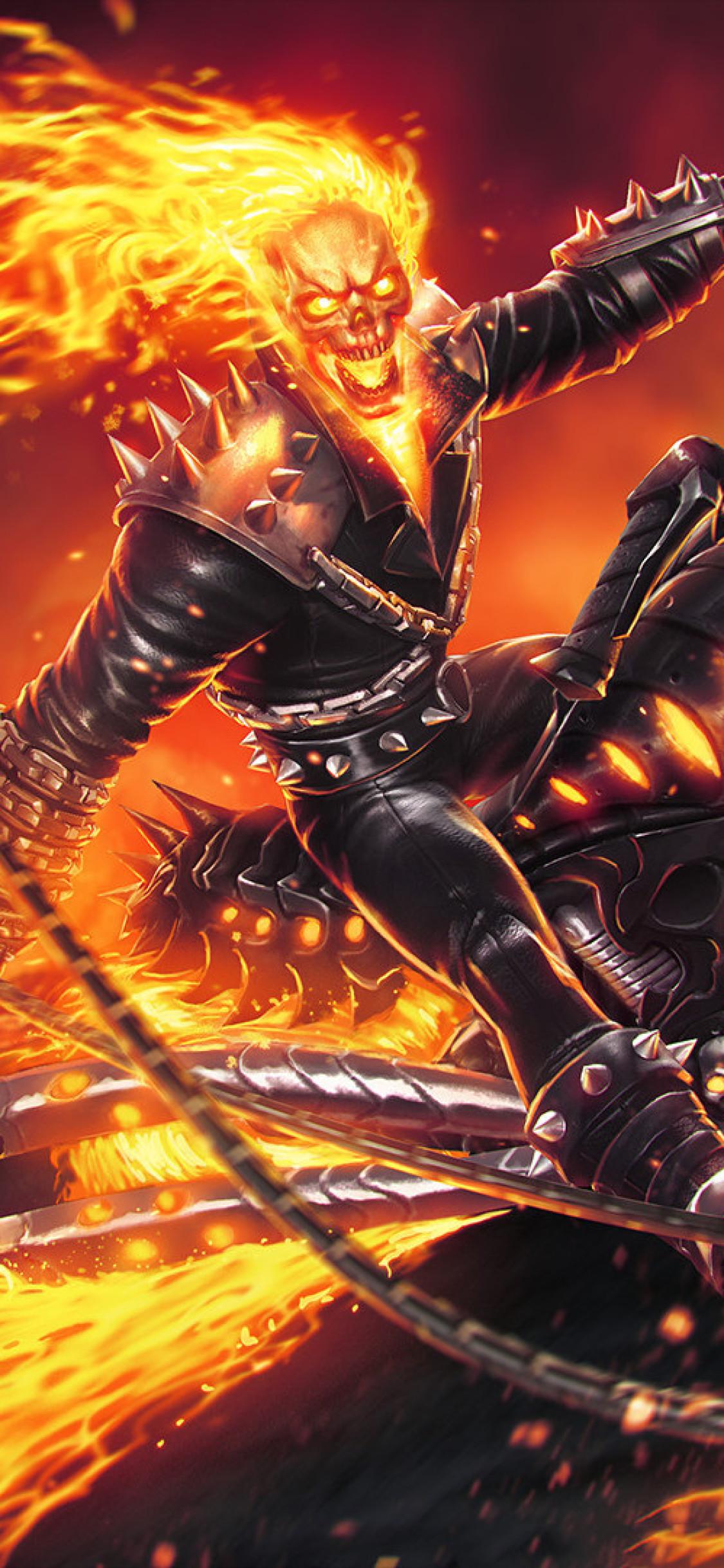 Marvel Ghost Rider Wallpapers - Top Free Marvel Ghost Rider Backgrounds ...