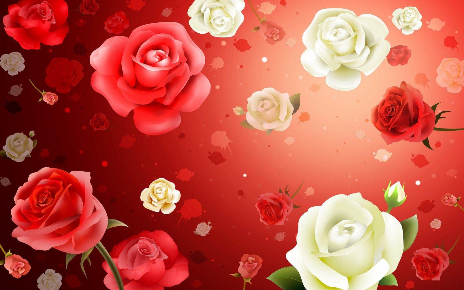 Colorful Roses Desktop Wallpapers - Top Free Colorful Roses Desktop ...