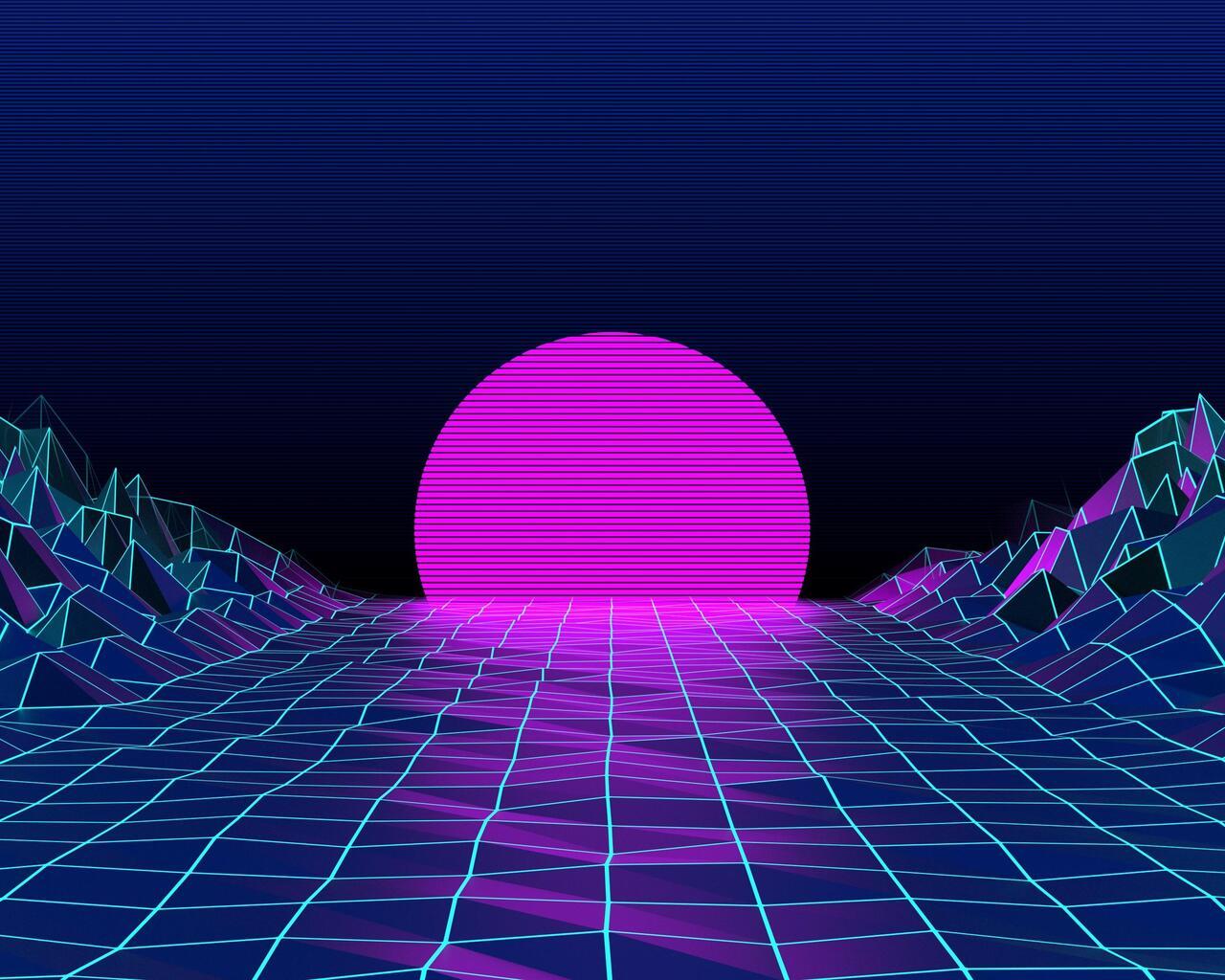 90s Retro Wave Wallpapers - Top Free 90s Retro Wave Backgrounds ...