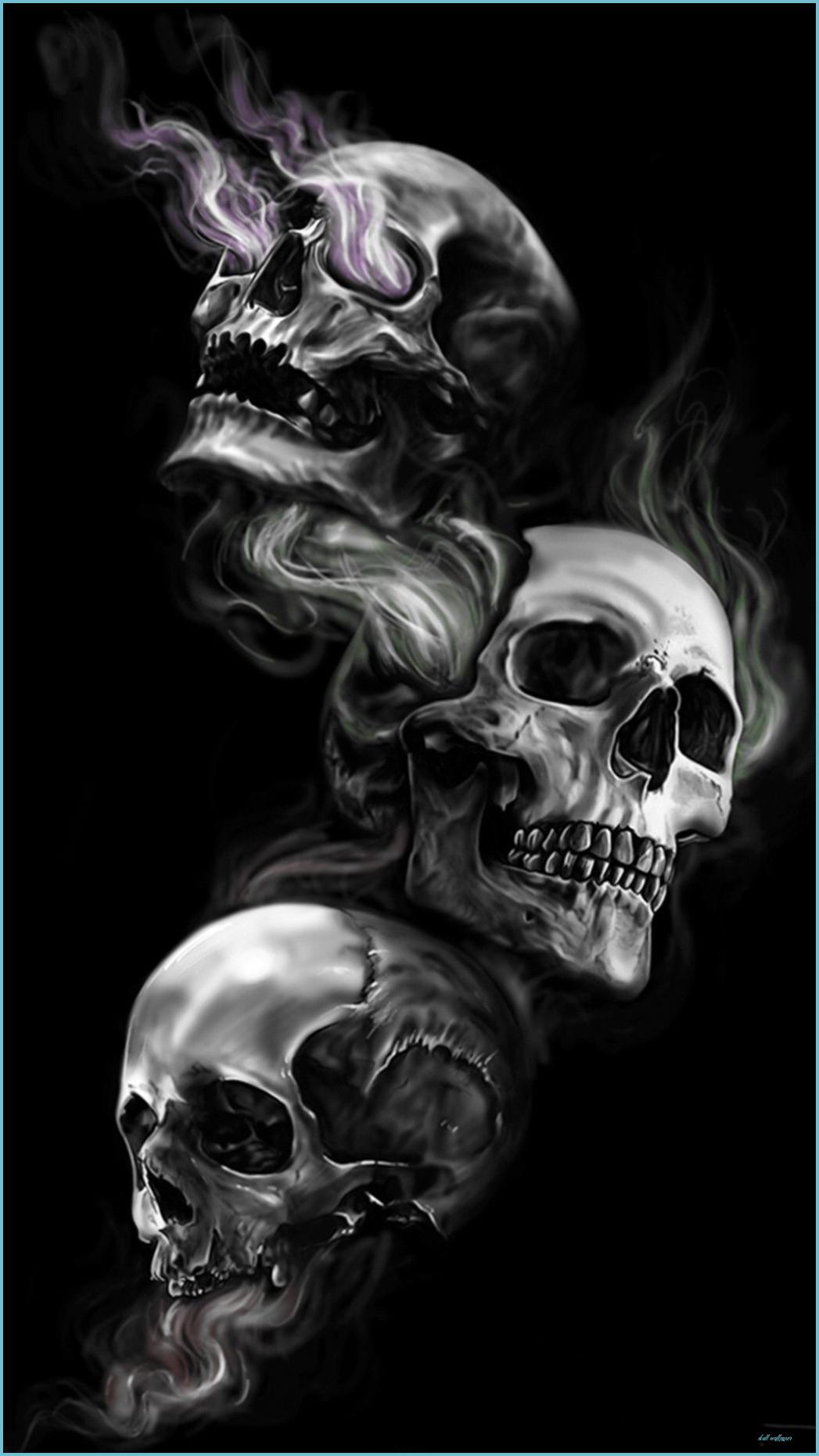 Skull Smoke Wallpapers - Top Free Skull Smoke Backgrounds - WallpaperAccess