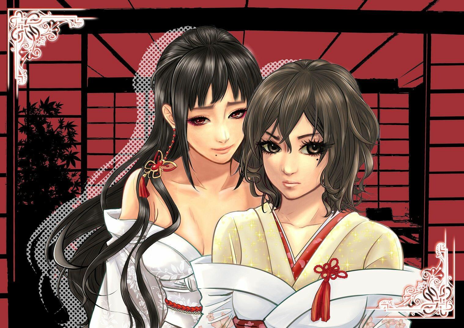 Geisha Anime Girl Wallpapers - Top Free Geisha Anime Girl Backgrounds ...