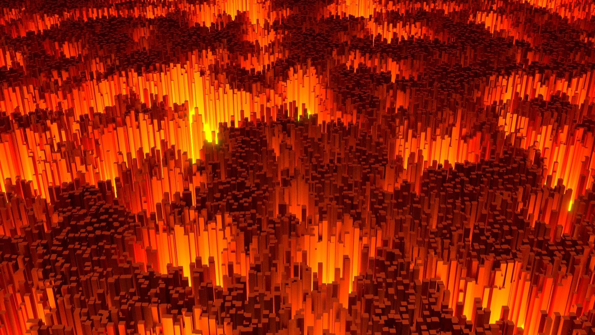 3D Orange Abstract Wallpapers - Top Free 3D Orange Abstract Backgrounds ...