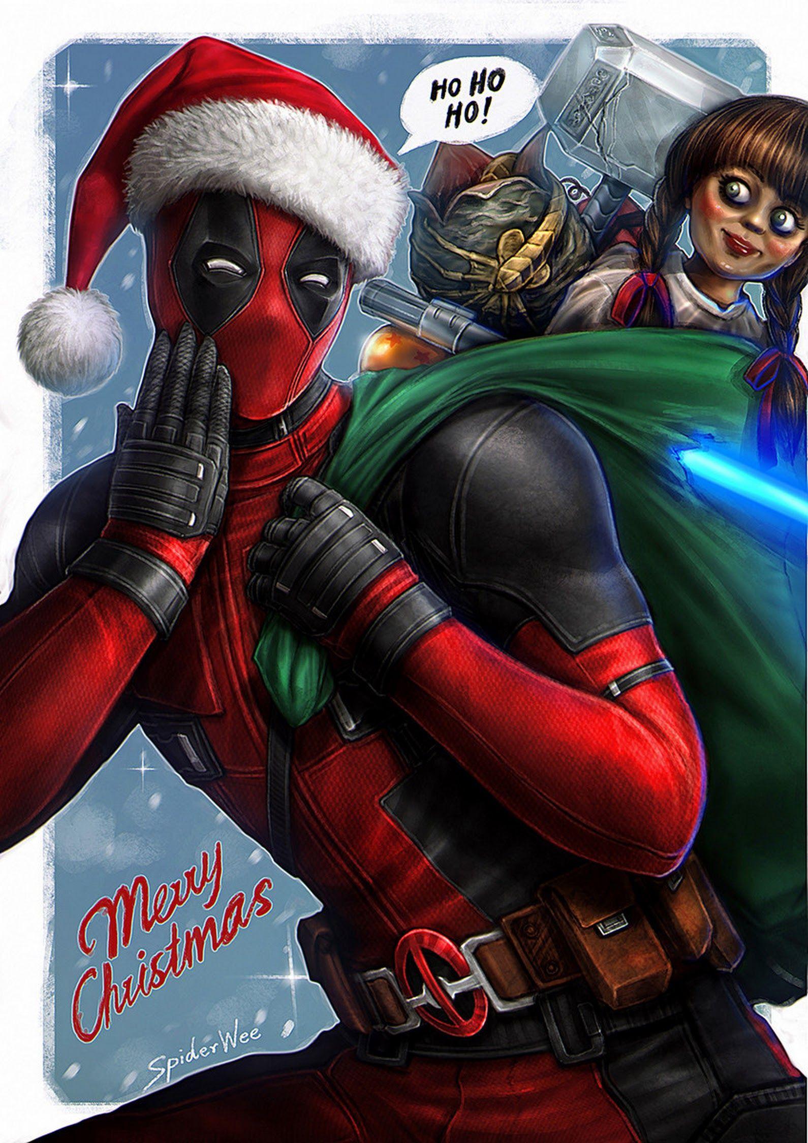 Christmas Marvel Wallpapers - Top Free Christmas Marvel Backgrounds ...