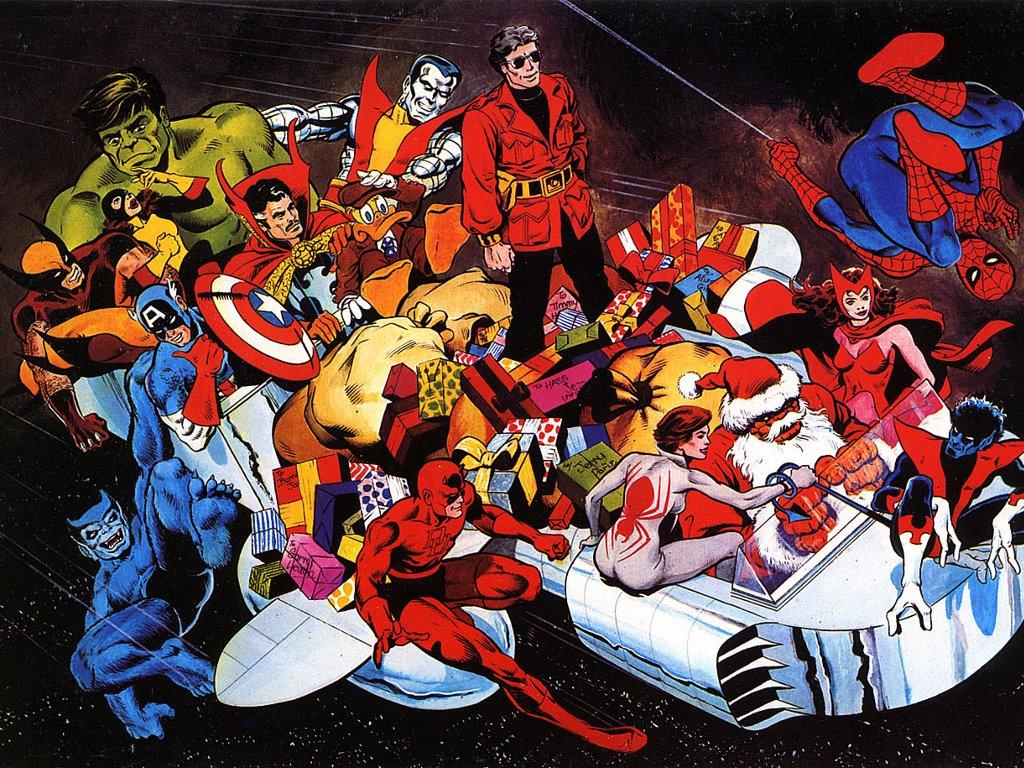 Christmas Marvel Wallpapers - Top Free Christmas Marvel Backgrounds ...