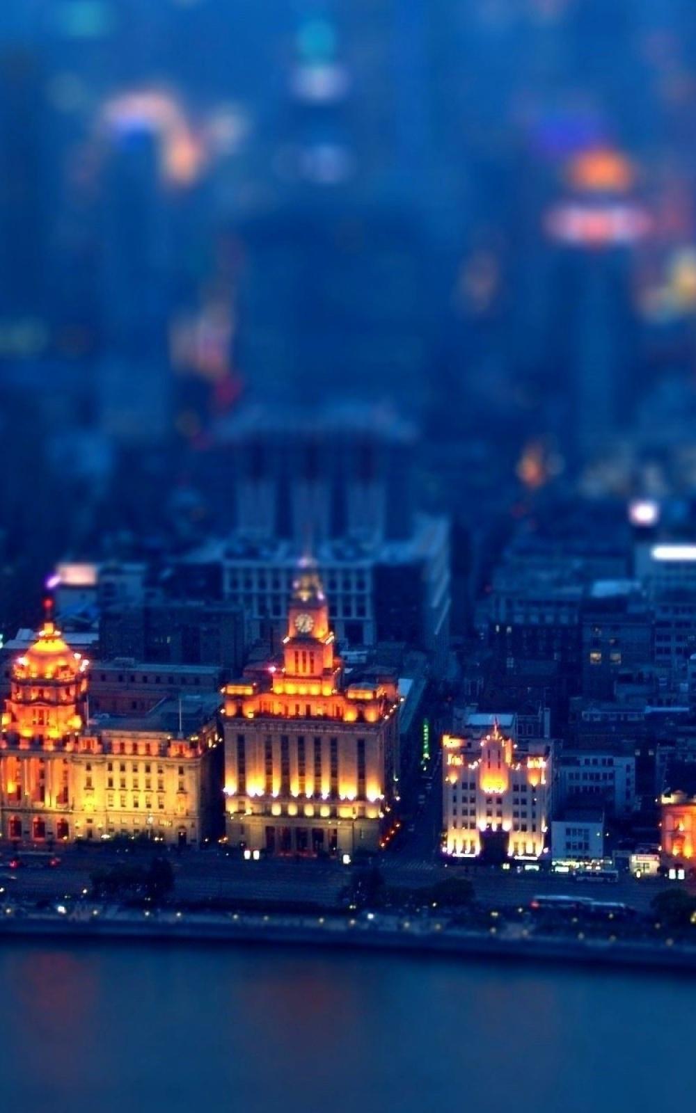 Blue Night City Wallpapers - Top Free Blue Night City Backgrounds ...