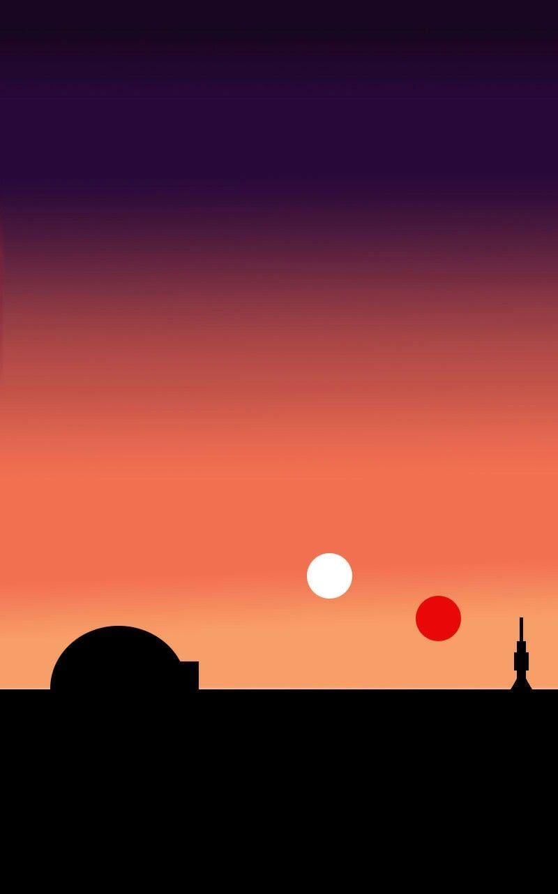 Star Wars Sunset Wallpapers - Top Free Star Wars Sunset Backgrounds ...
