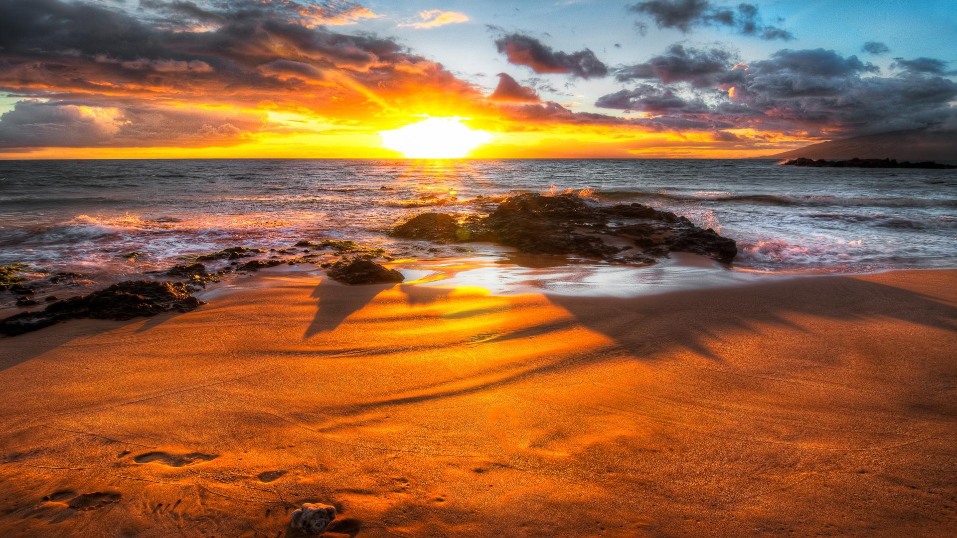 Hawaii Sunrise Wallpapers - Top Free Hawaii Sunrise Backgrounds ...
