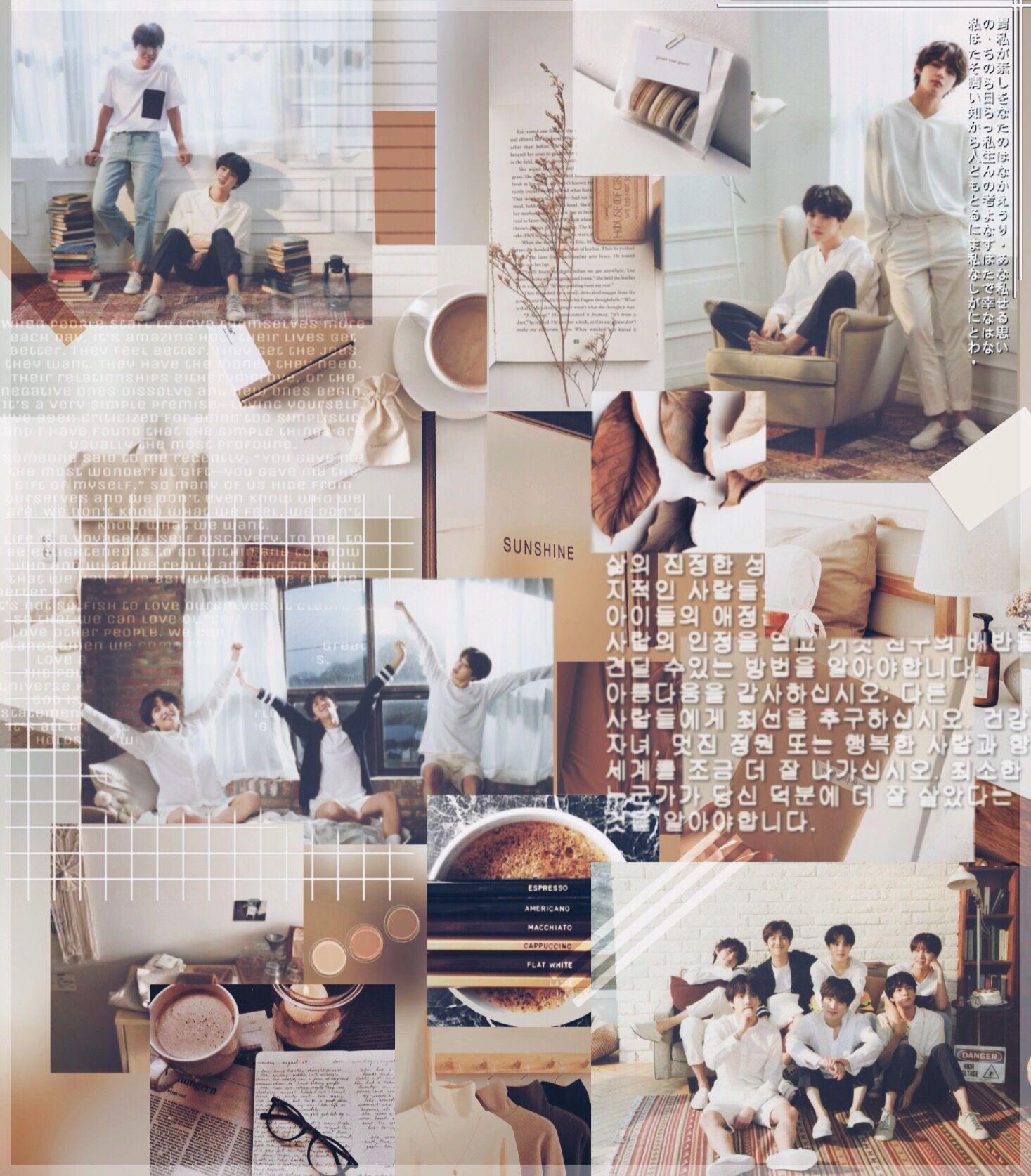 BTS Collage Aesthetic Wallpapers - Top Free BTS Collage Aesthetic ...