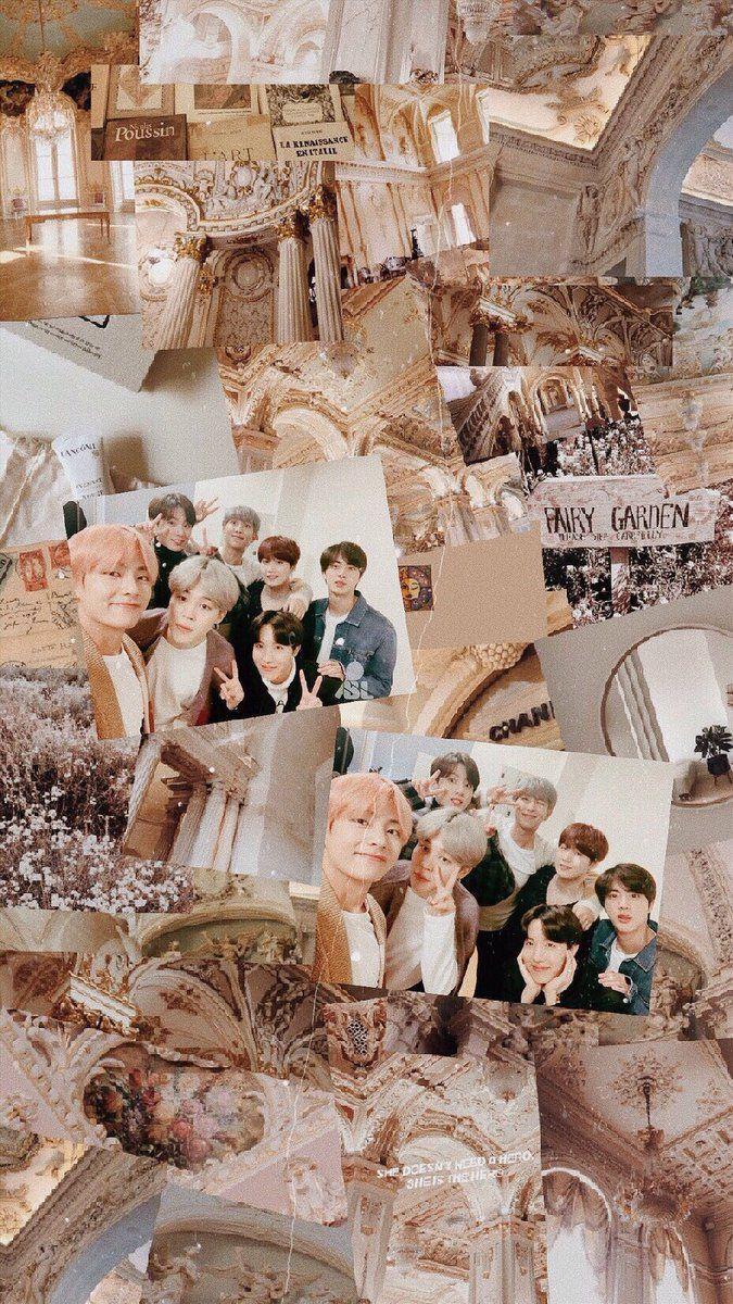 BTS Collage Aesthetic Wallpapers - Top Free BTS Collage Aesthetic ...