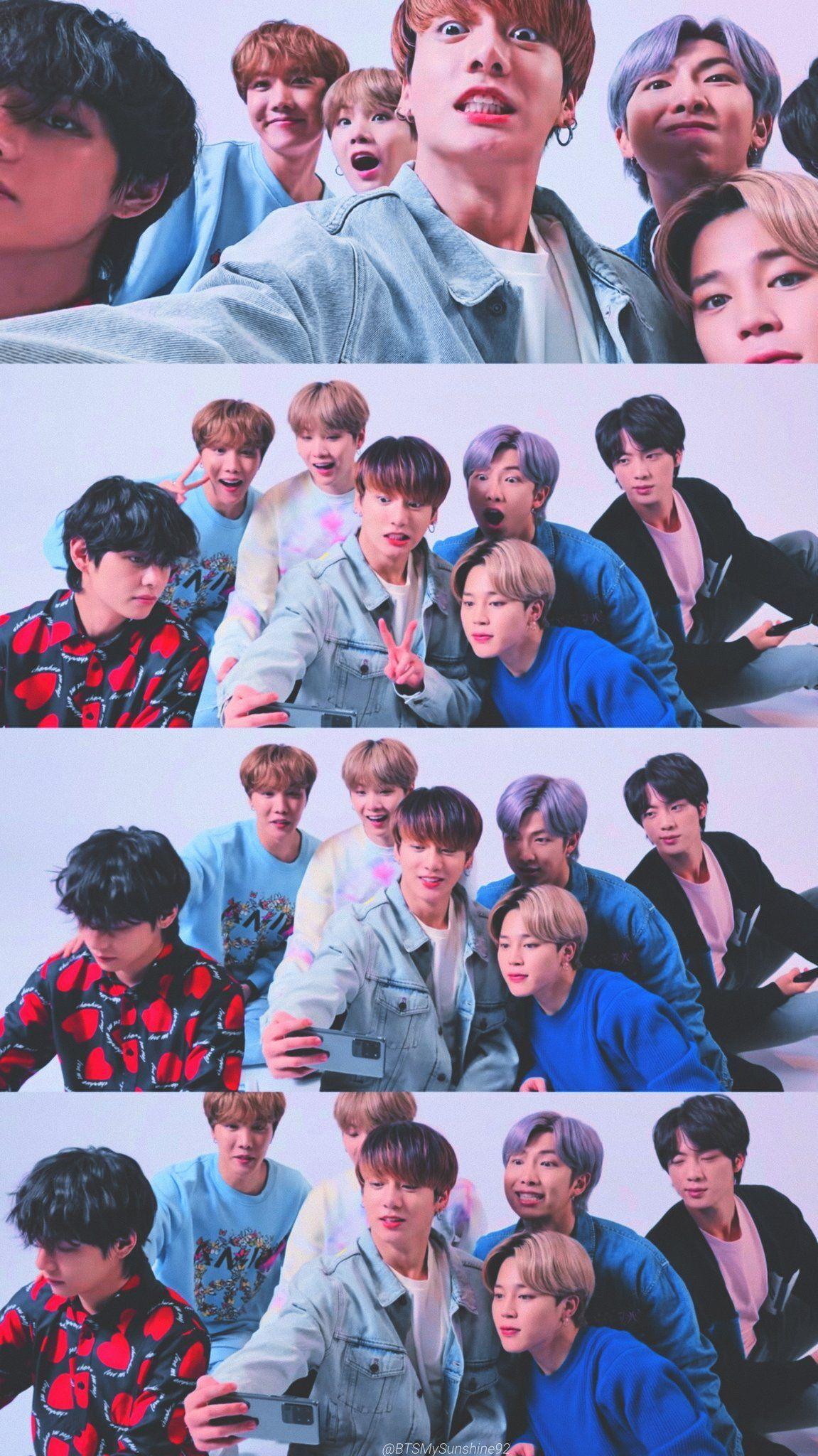 BTS Collage Aesthetic Wallpapers - Top Free BTS Collage Aesthetic ...