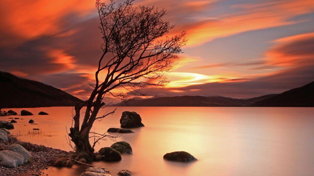 Beautiful Mountain Sunset Wallpapers - Top Free Beautiful Mountain ...