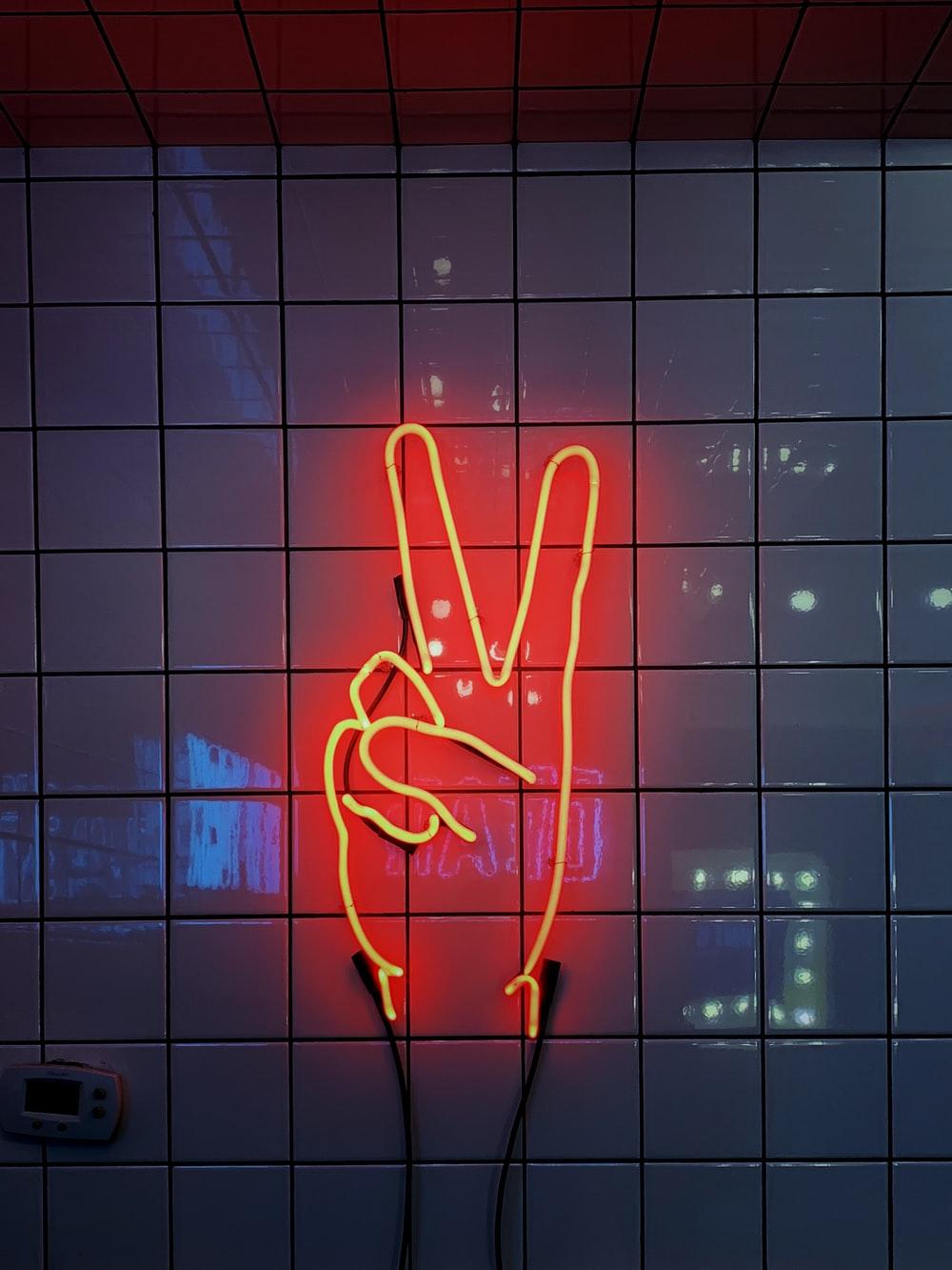 Neon Peace Wallpapers - Top Free Neon Peace Backgrounds - WallpaperAccess