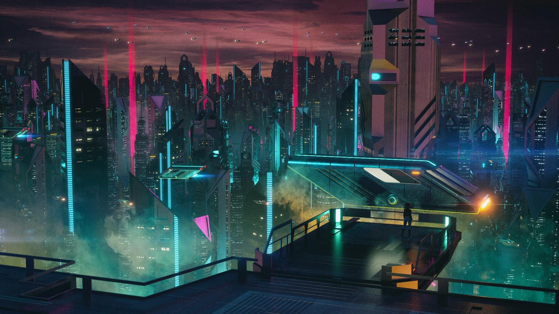 Futuristic Cyberpunk Wallpapers - Top Free Futuristic Cyberpunk ...