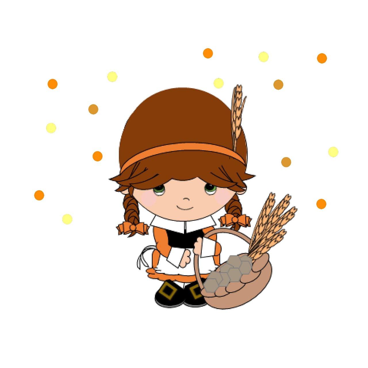 Cute Thanksgiving Pilgrim Wallpapers - Top Free Cute Thanksgiving ...