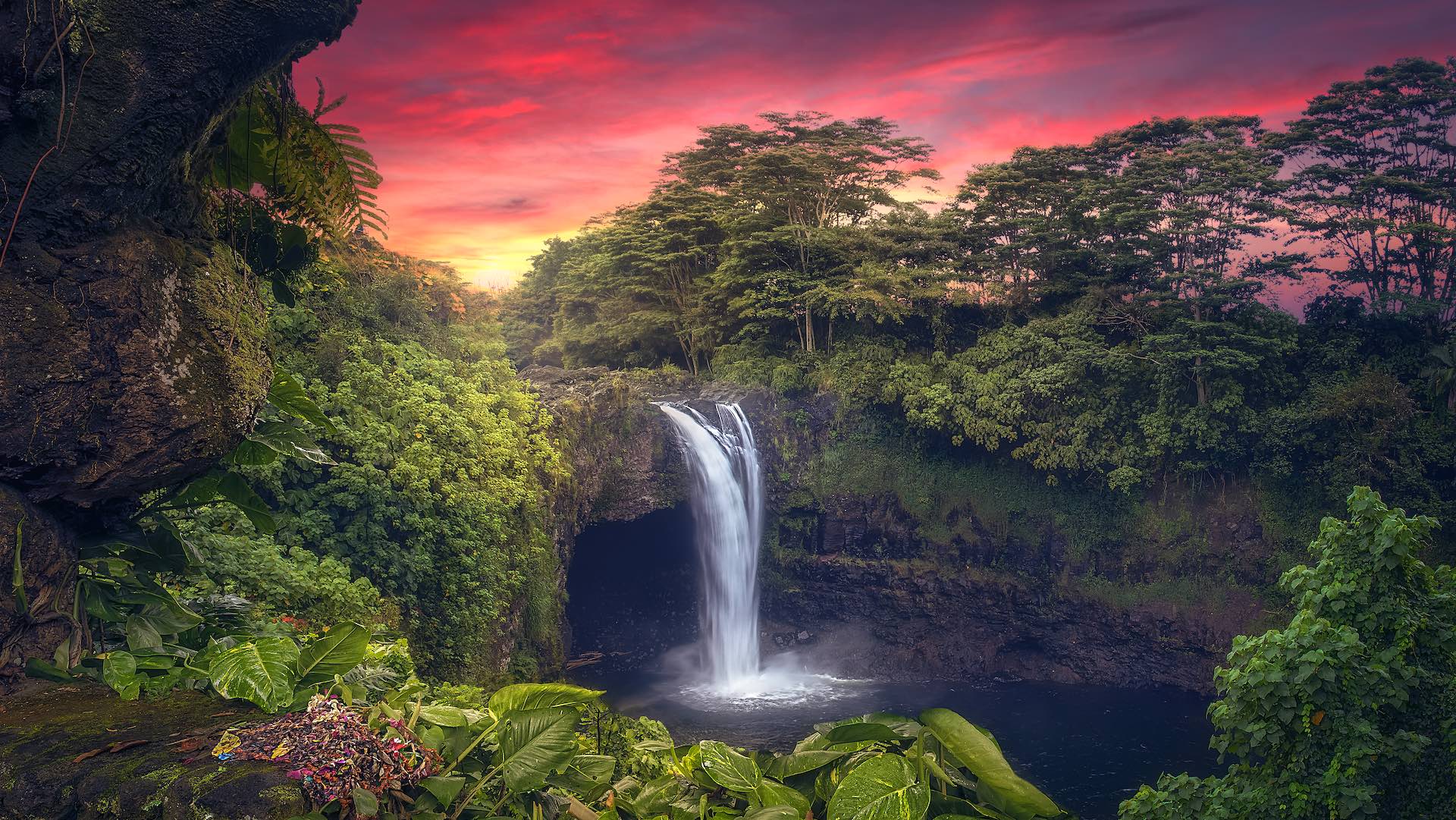 Hawaii Waterfalls Wallpapers - Top Free Hawaii Waterfalls Backgrounds ...