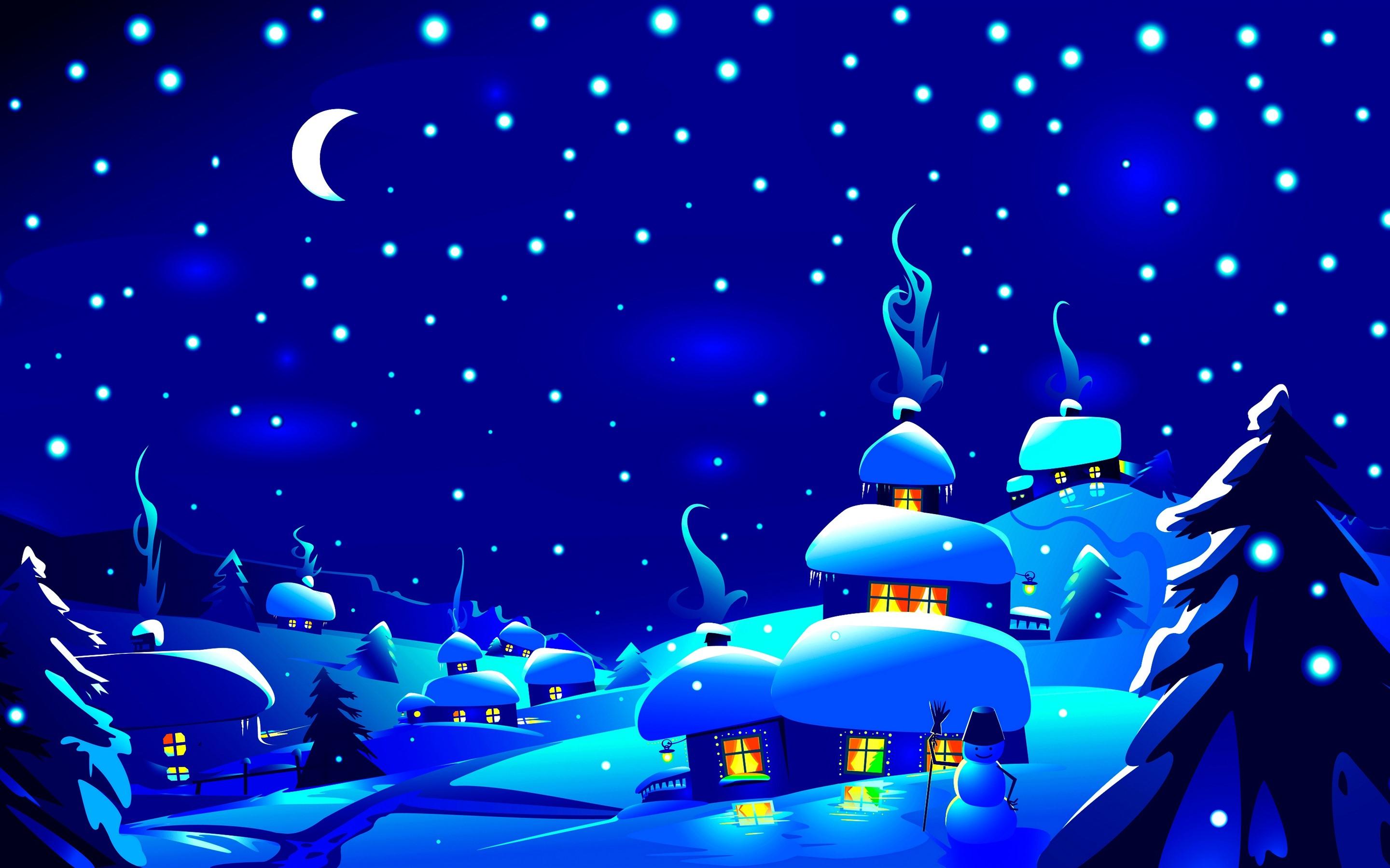 Snow Village Christmas Wallpapers - Top Free Snow Village Christmas ...