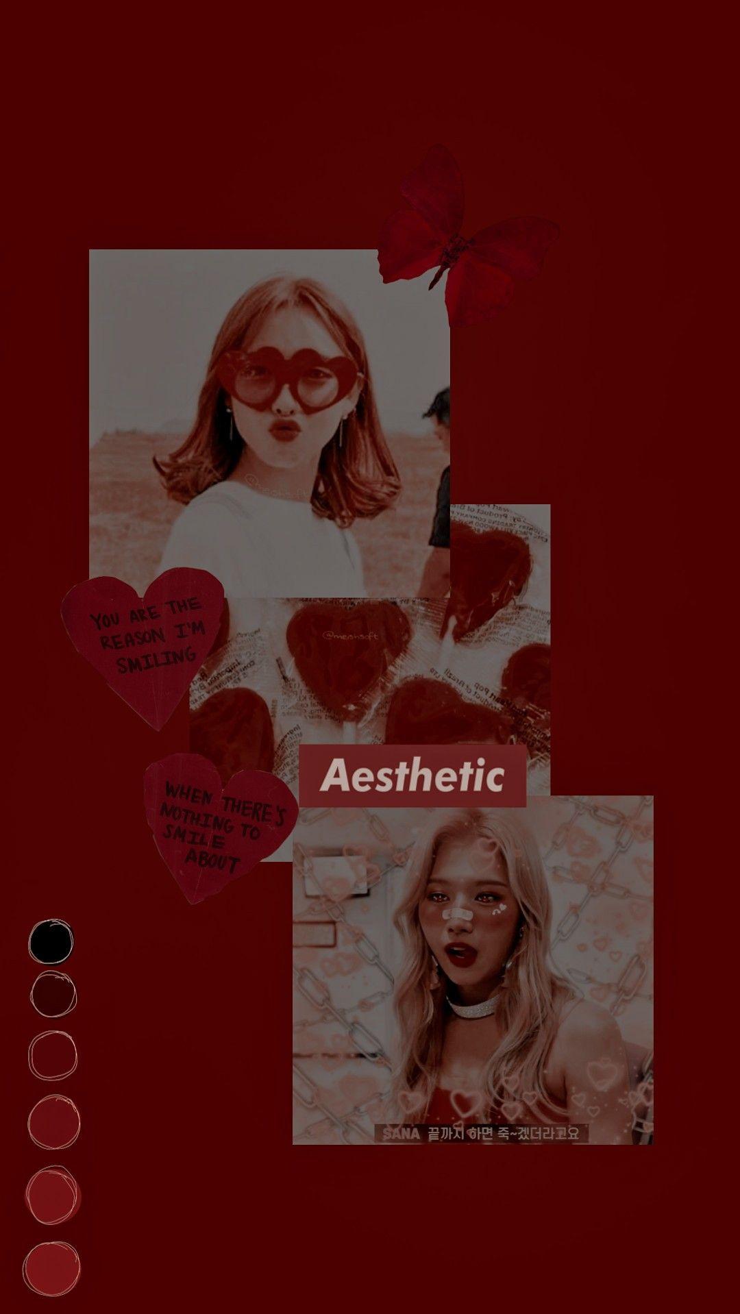 Soft Red Aesthetic Wallpapers - Top Free Soft Red Aesthetic Backgrounds ...