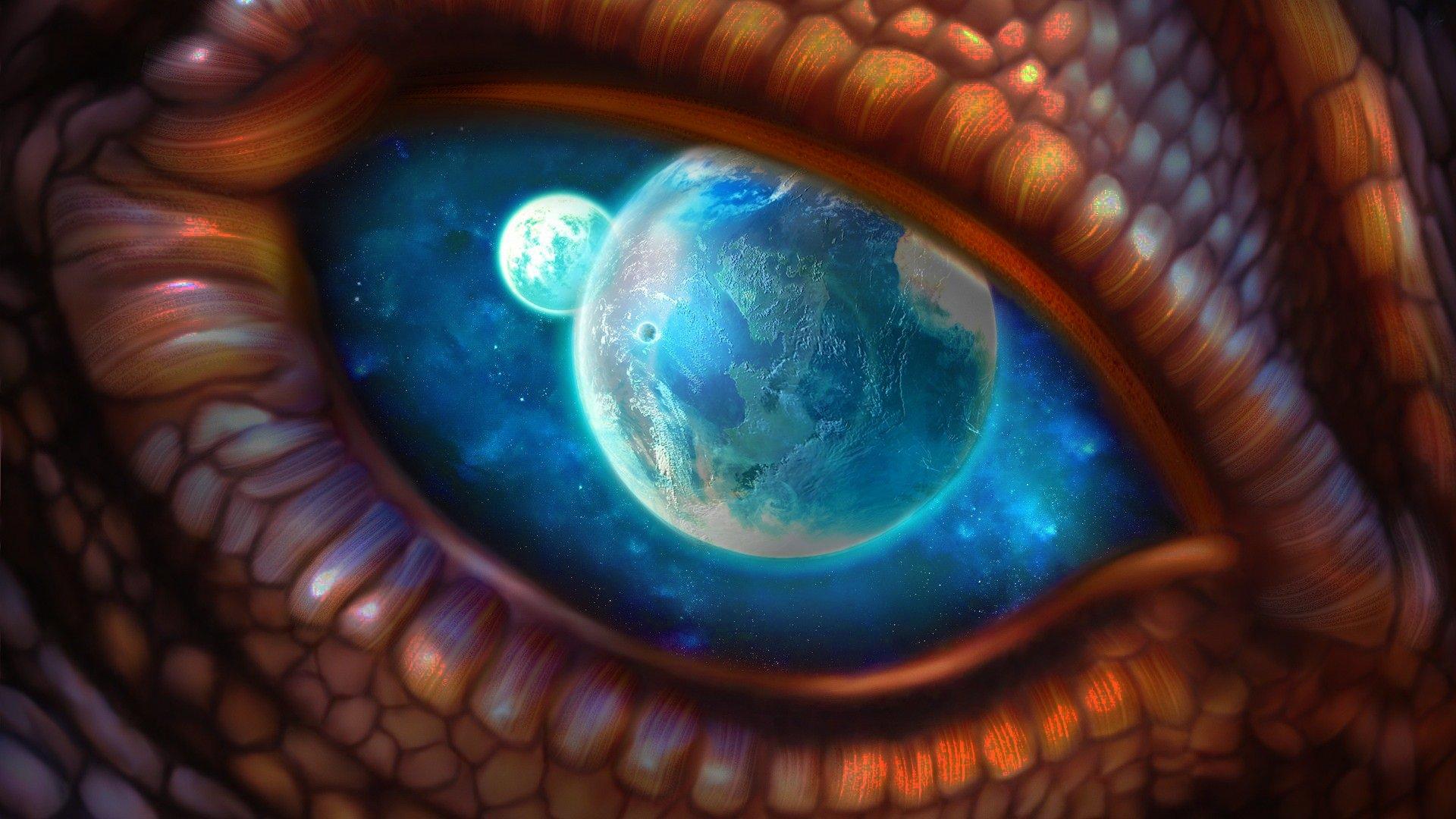 Blue Dragon Eye Wallpapers - Top Free Blue Dragon Eye Backgrounds ...