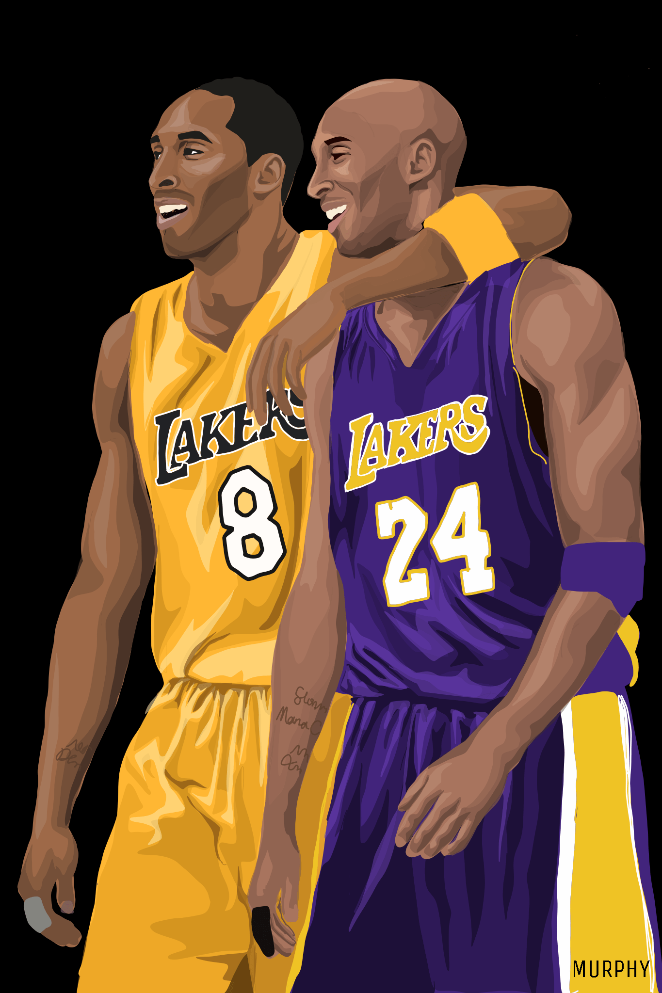 Kobe Bryant Drawing Wallpapers - Top Free Kobe Bryant Drawing ...