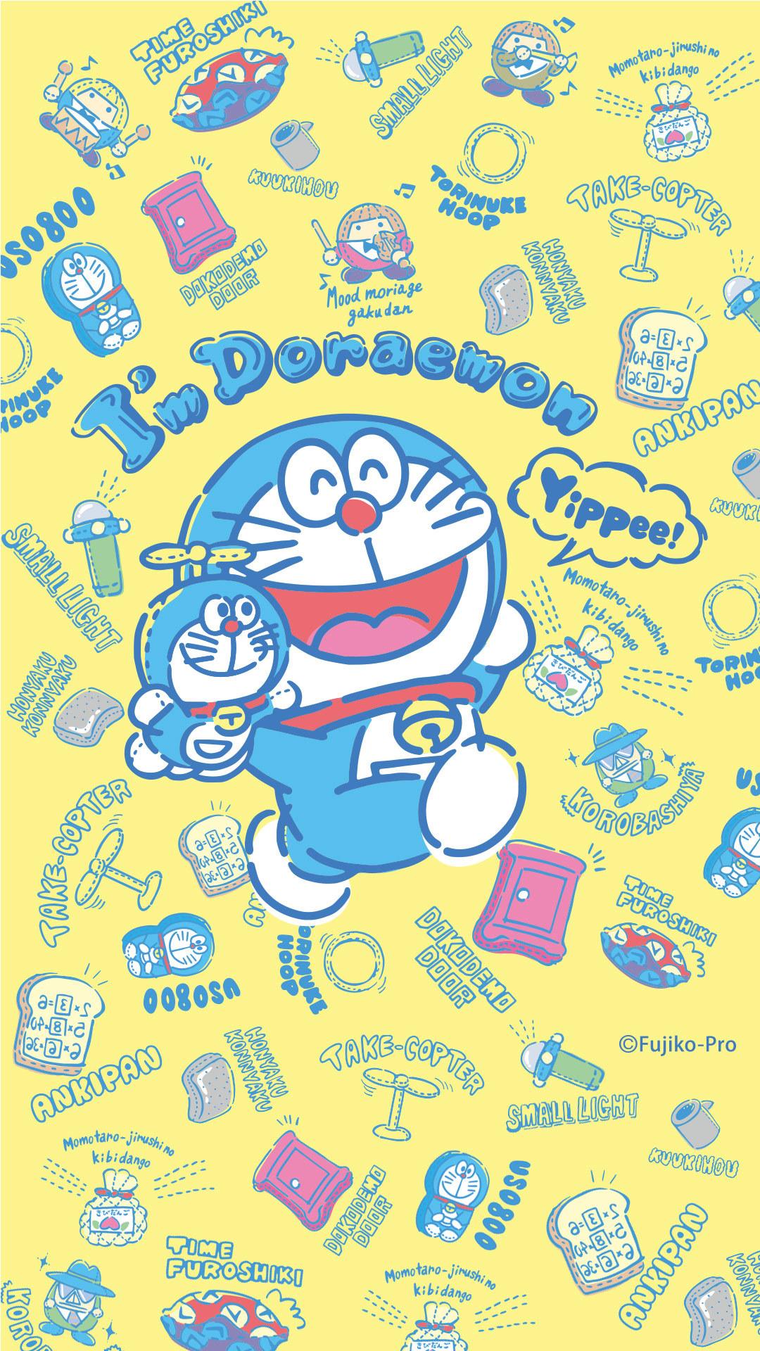 Yellow Doraemon Wallpapers - Top Free Yellow Doraemon Backgrounds ...