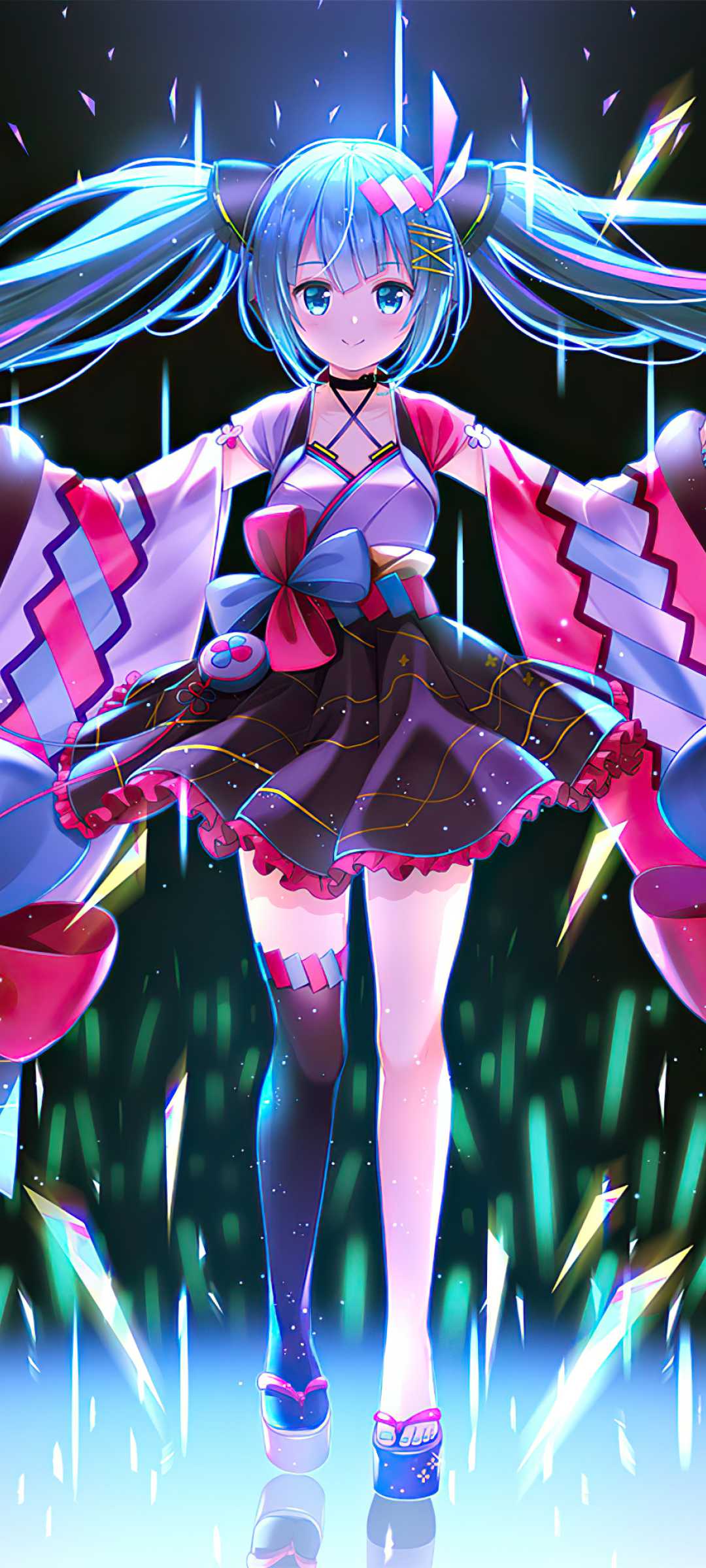 Miku Phone Wallpapers - Top Free Miku Phone Backgrounds - WallpaperAccess