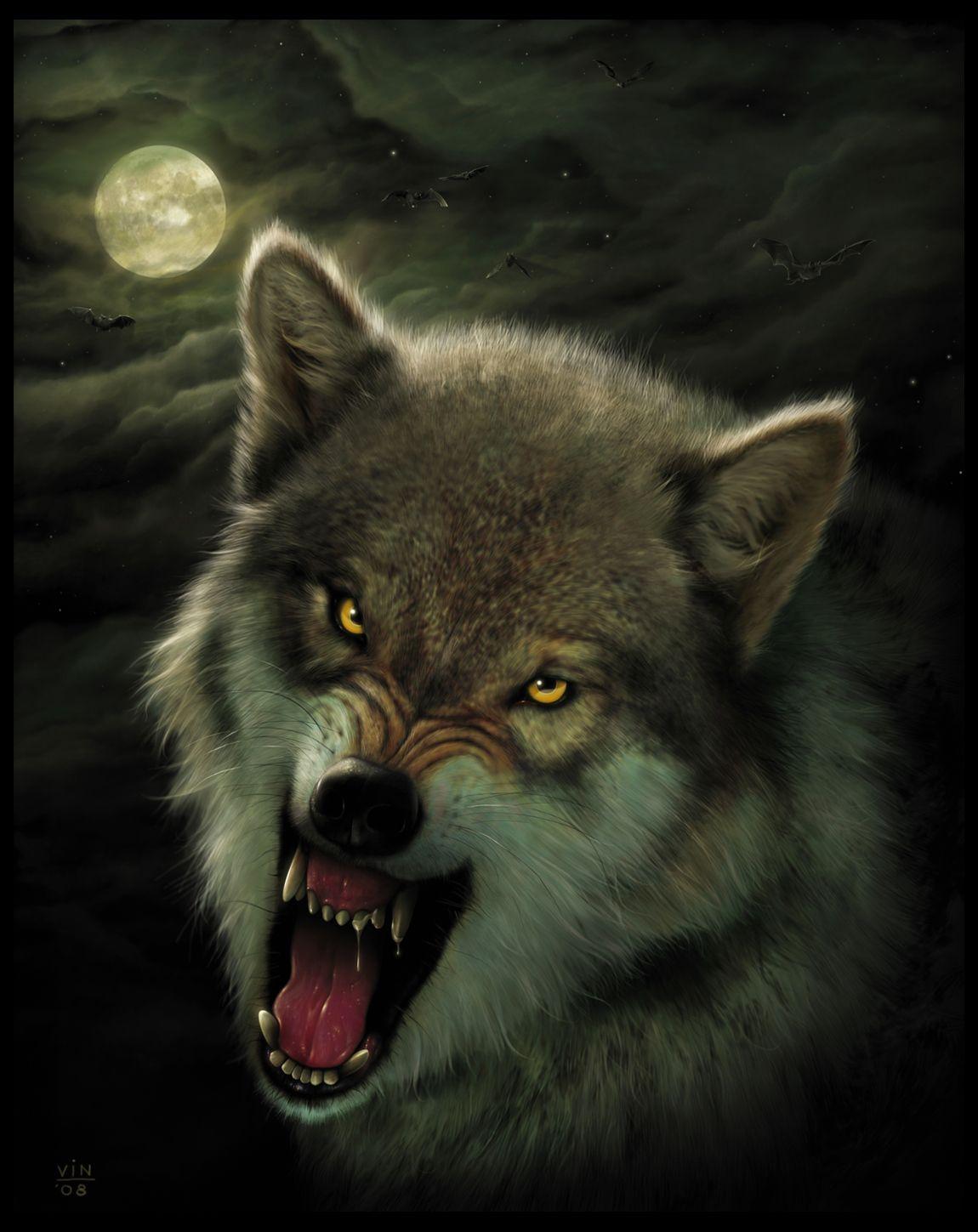 Evil Wolves Wallpapers - Top Free Evil Wolves Backgrounds - WallpaperAccess