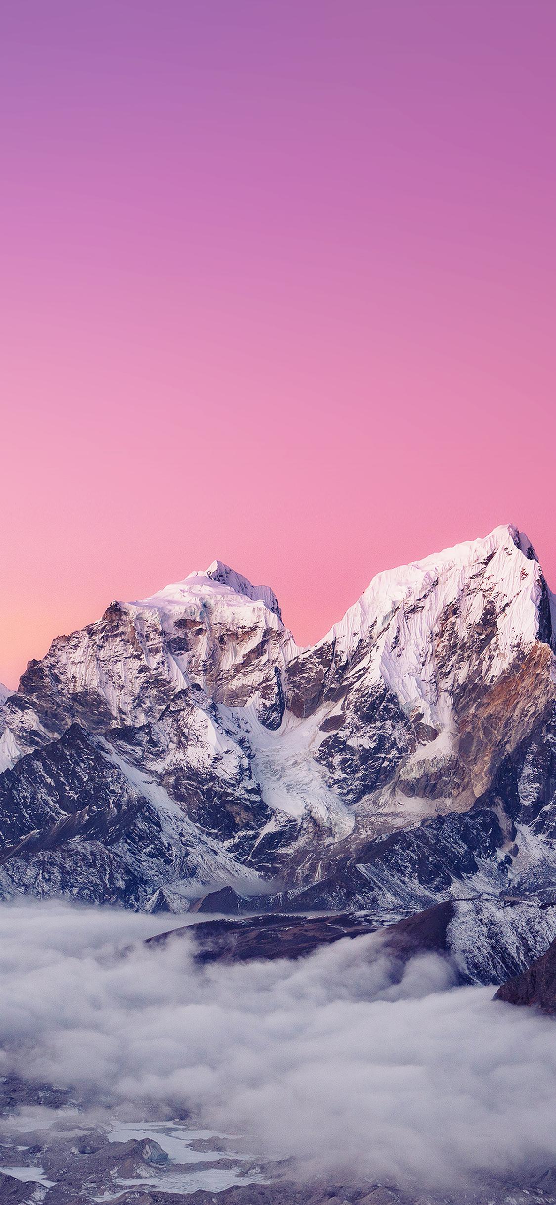 Pink Mountain Sunset Wallpapers - Top Free Pink Mountain Sunset ...