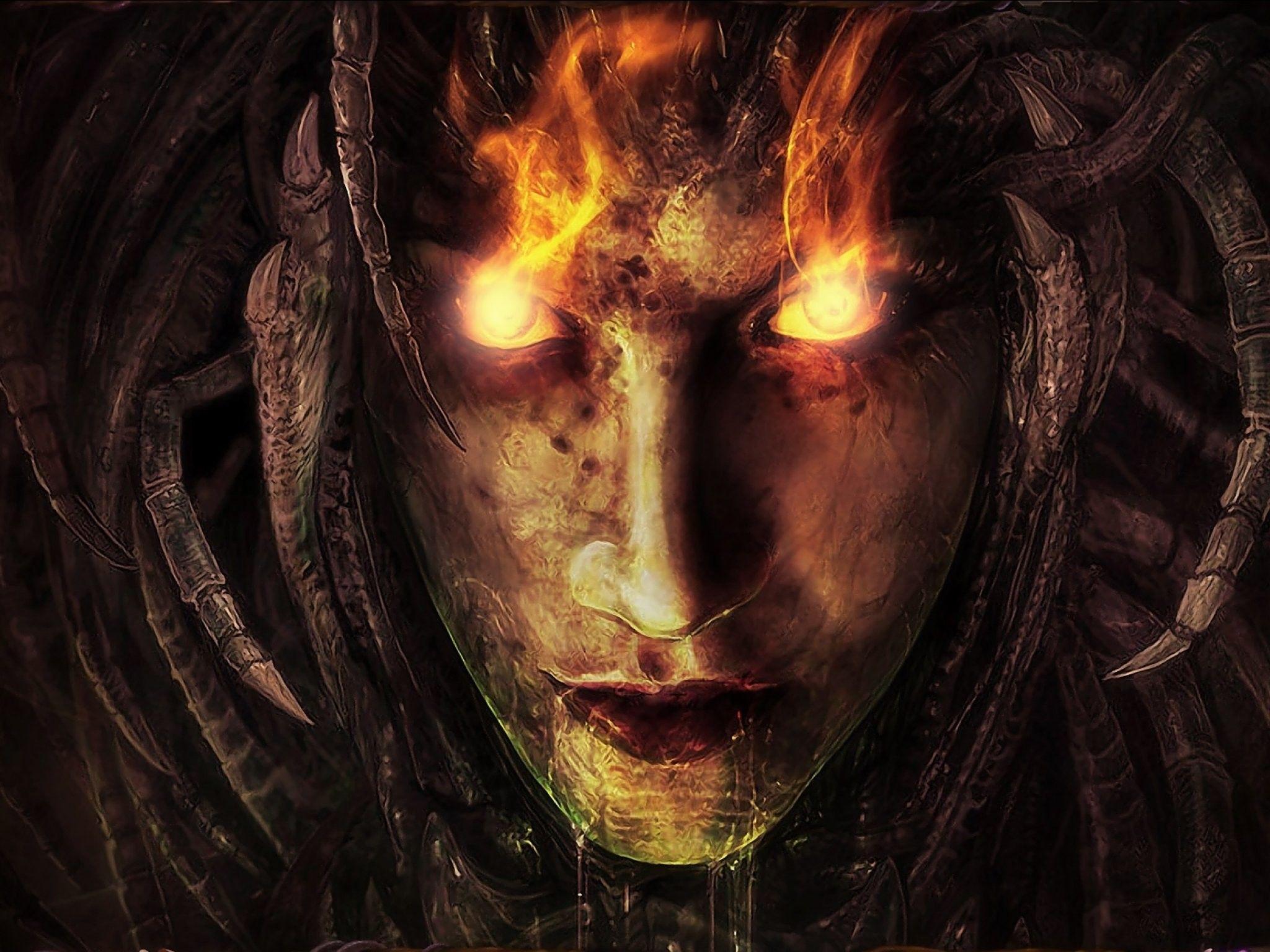 Demon Dark Evil Wallpapers Top Free Demon Dark Evil Backgrounds Wallpaperaccess