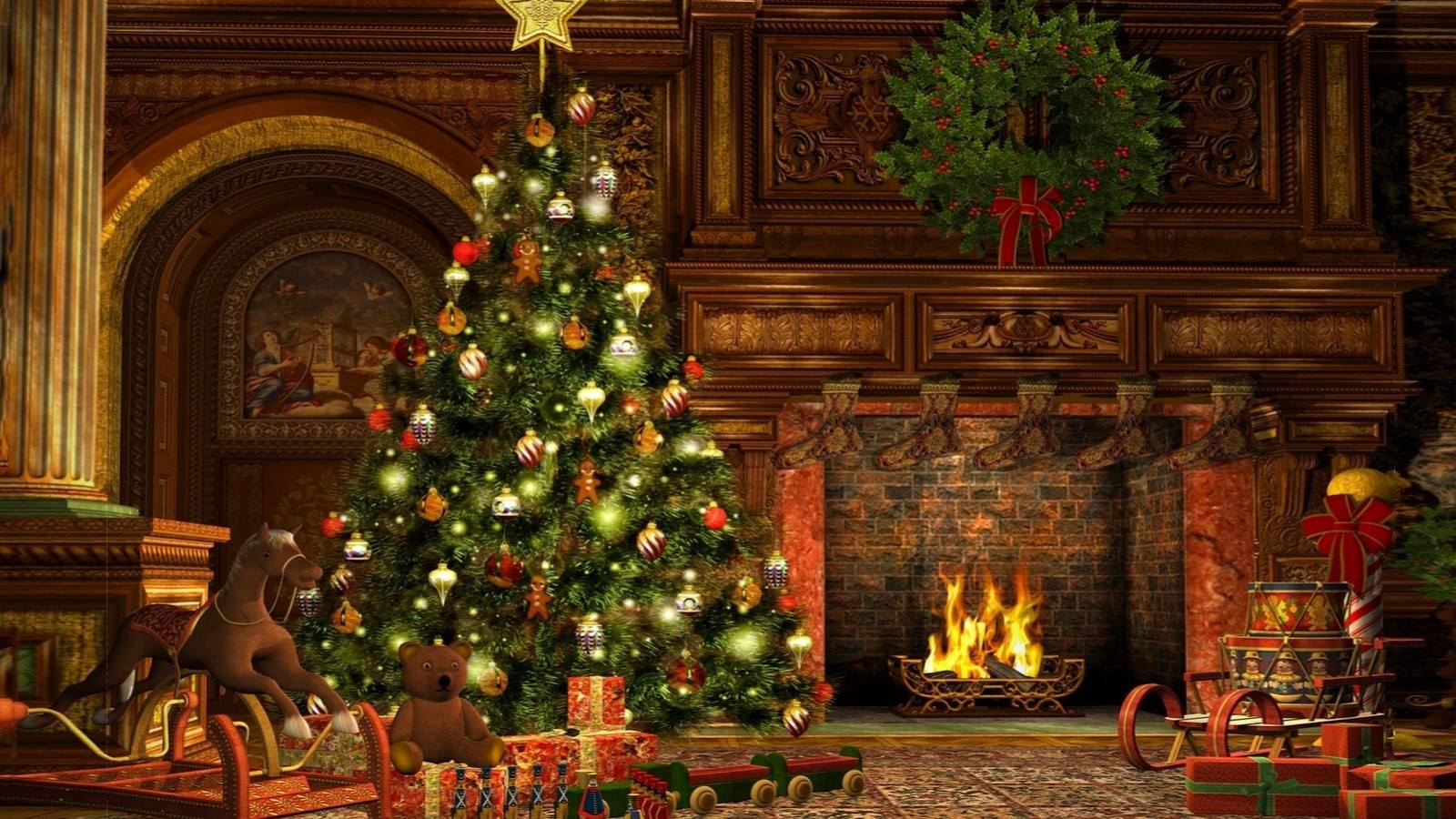 Victorian Christmas House Wallpapers - Top Free Victorian Christmas ...